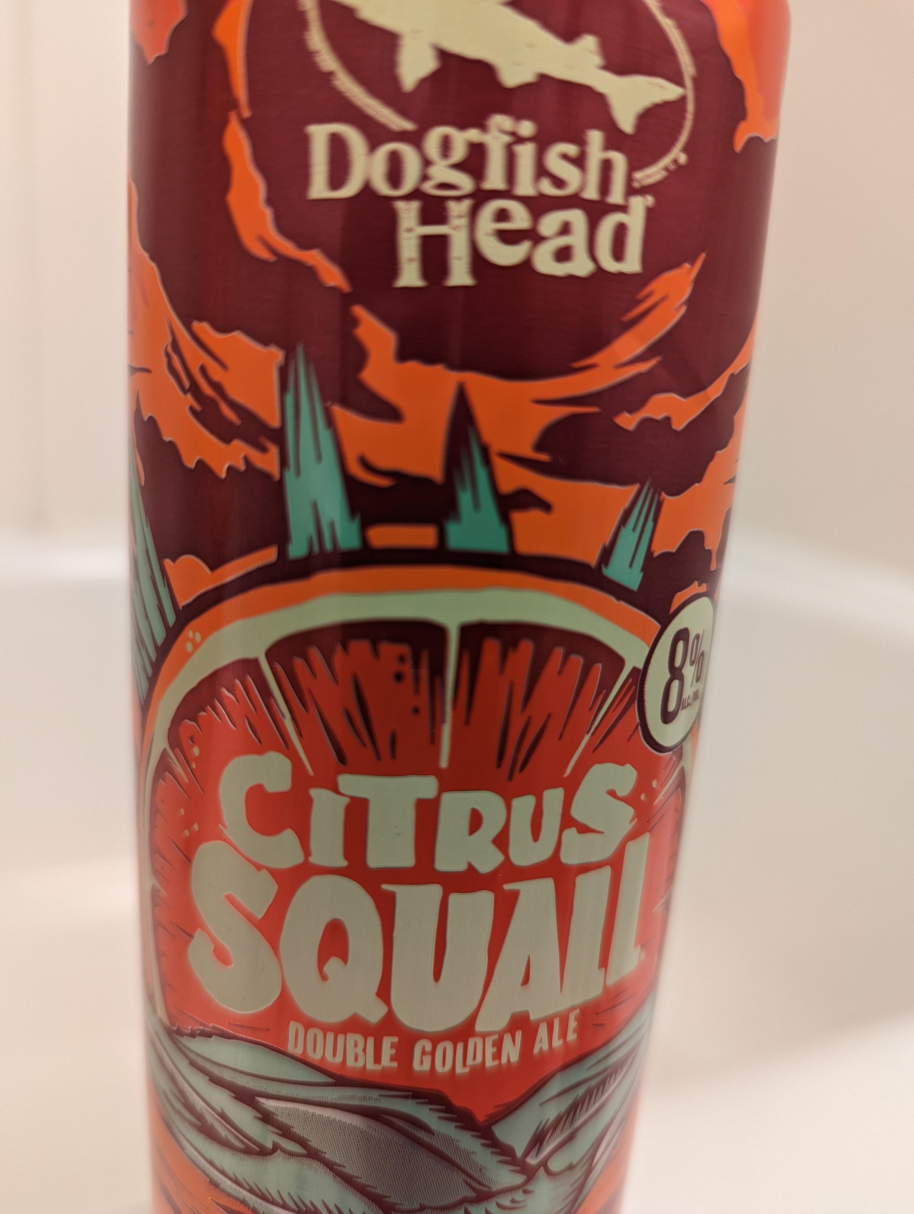 Damn tasty. Will have to find it again| Dogfish Head Citrus Squail ...