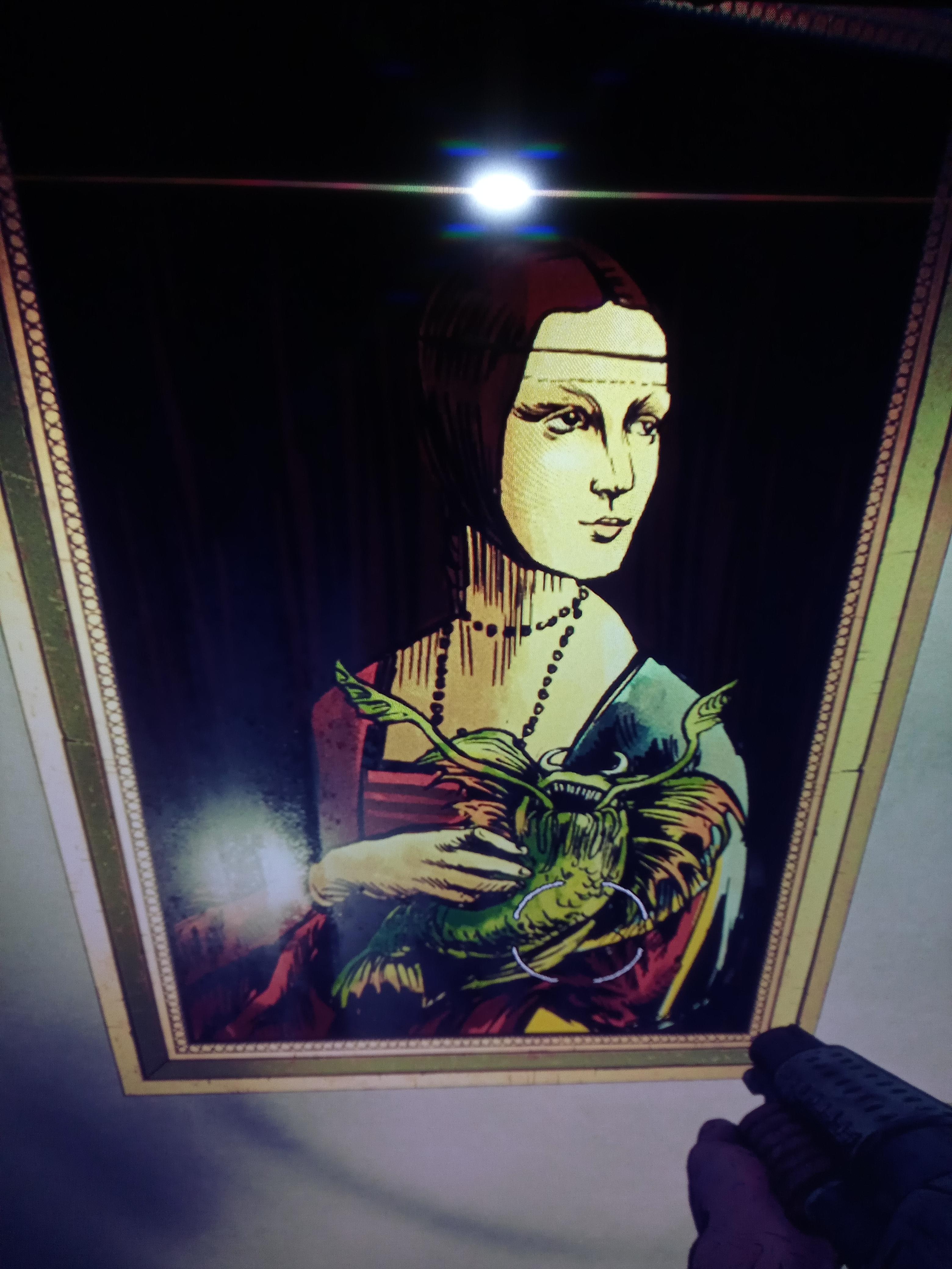 Bloodborne vibes in paintings in "forgive me father 2" | Scrolller