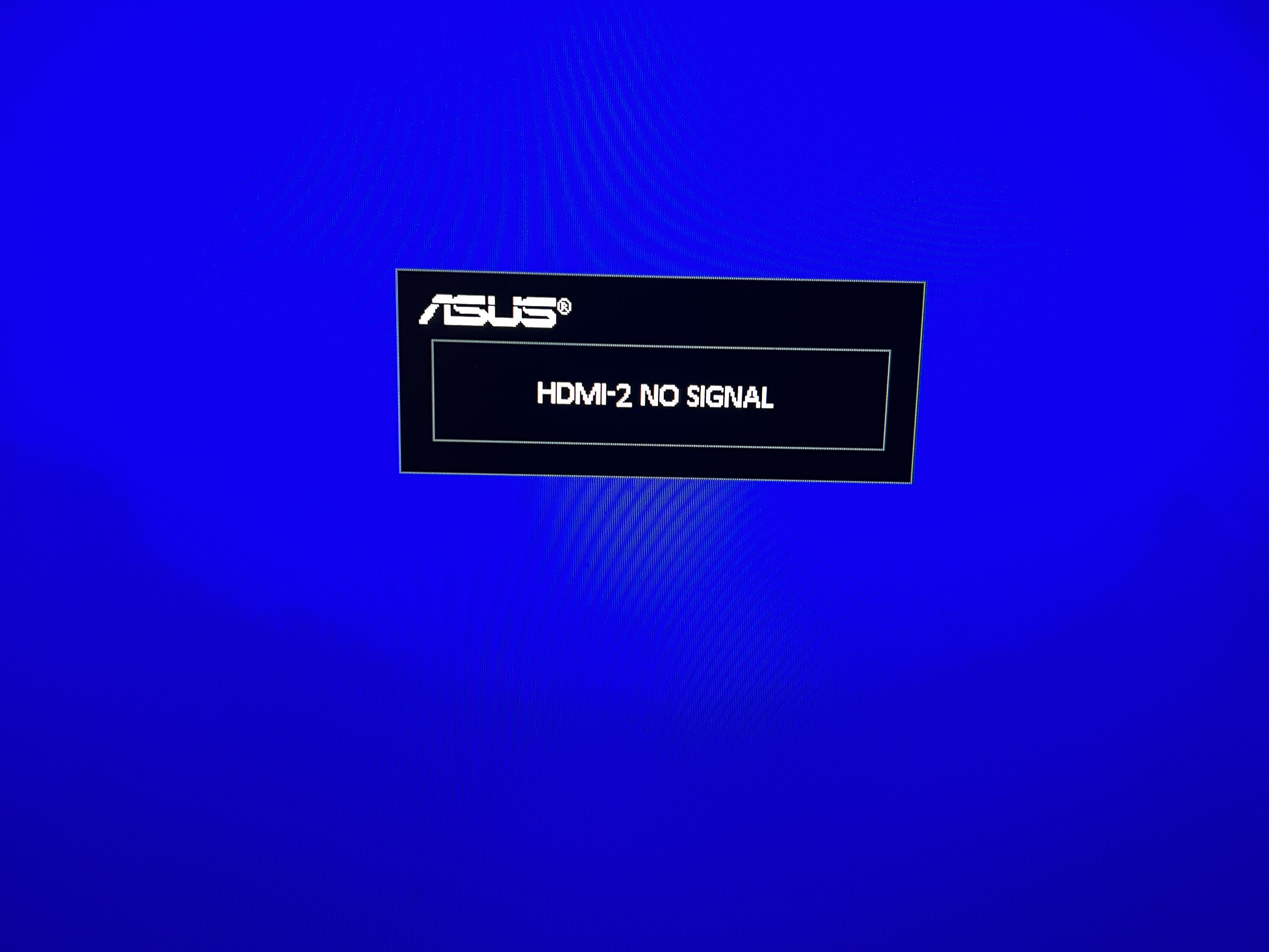 Monitor says nothing connected to display | Scrolller