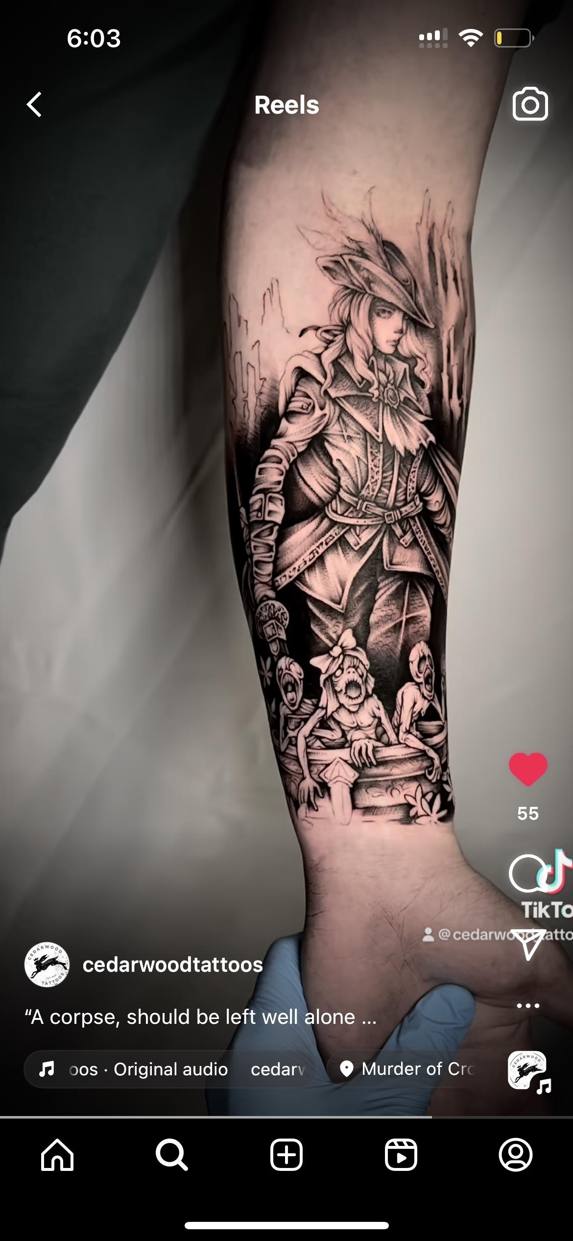 New forearm tat | Scrolller