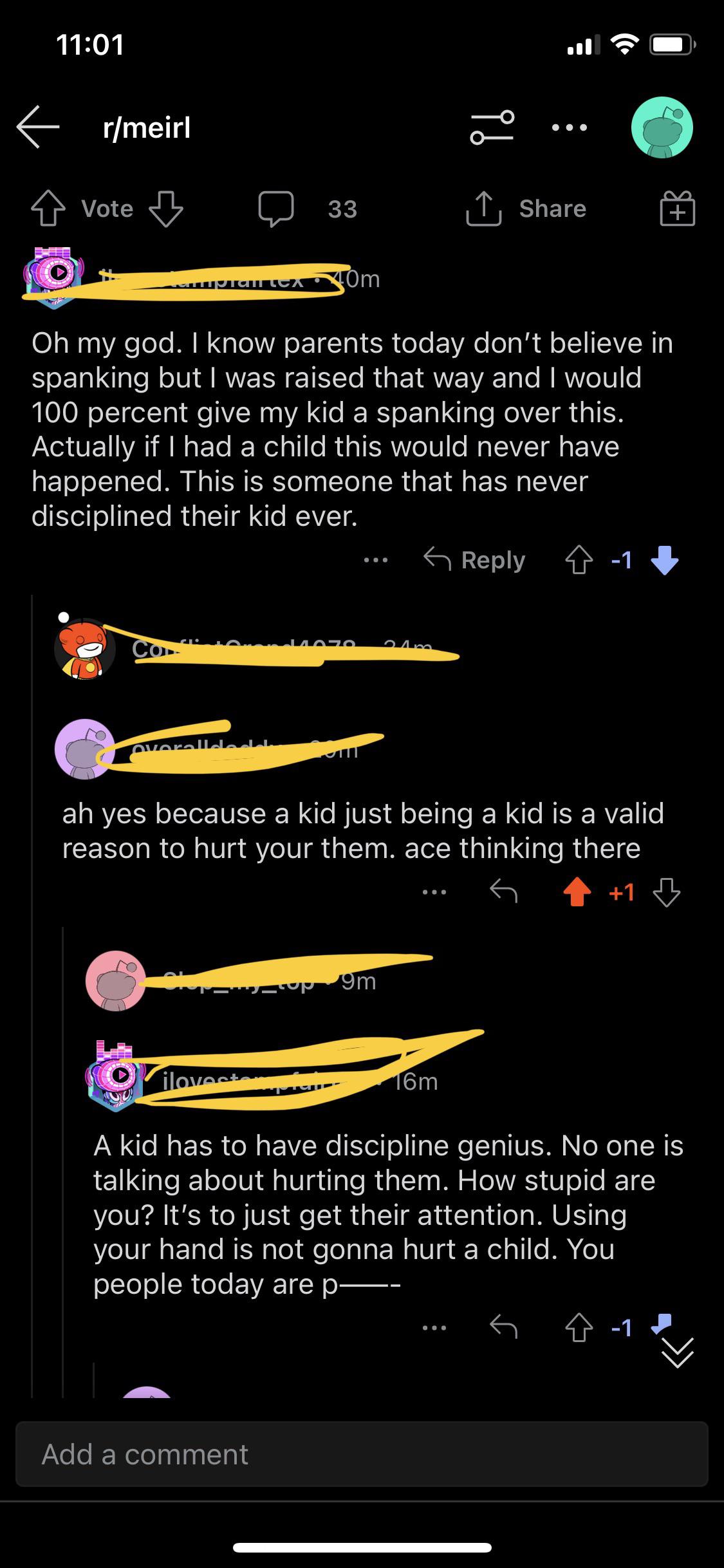 This person who hopefully will never have children | Scrolller