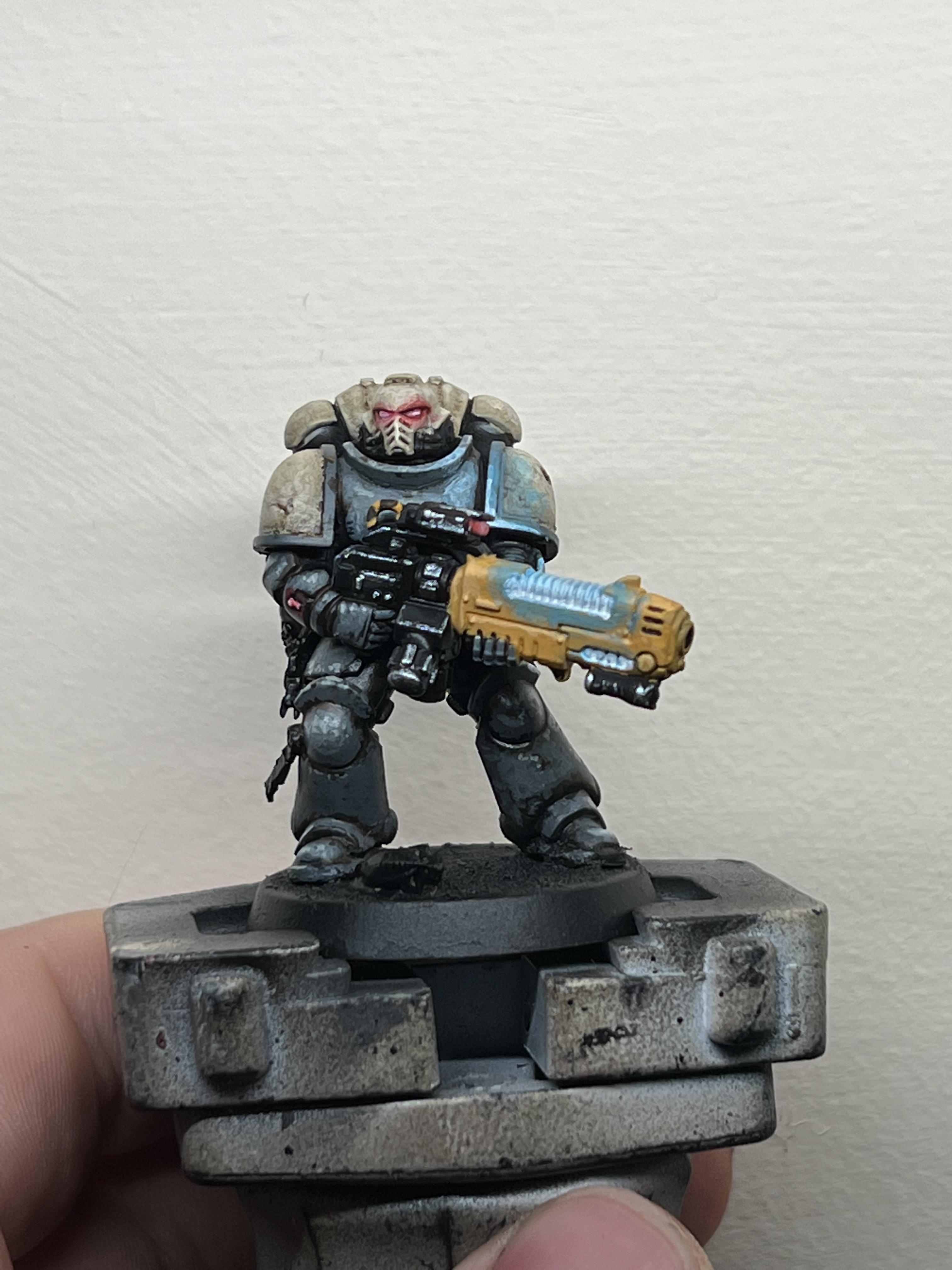 W.I.P space marine | Scrolller