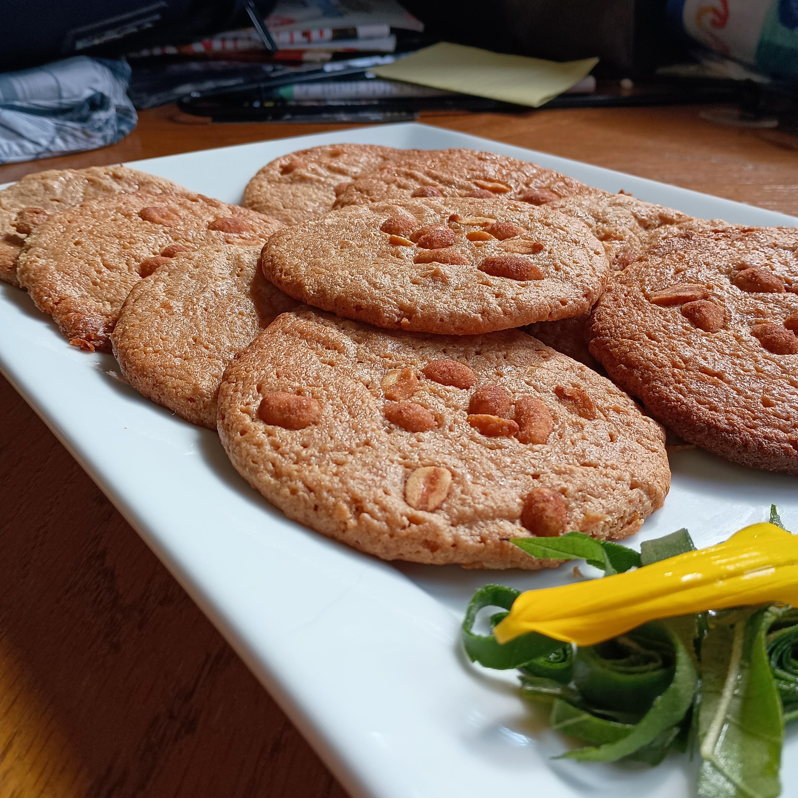 [homemade] Honey Roasted Peanut Butter Cookies. | Scrolller