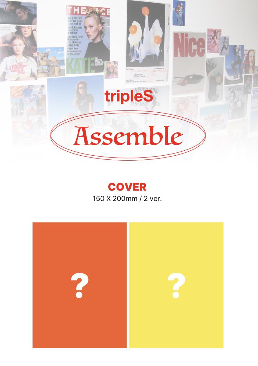 Discover more like Kpop: TripleS - 1st Album : ASSEMBLE (Album Packaging Preview) and Related ...