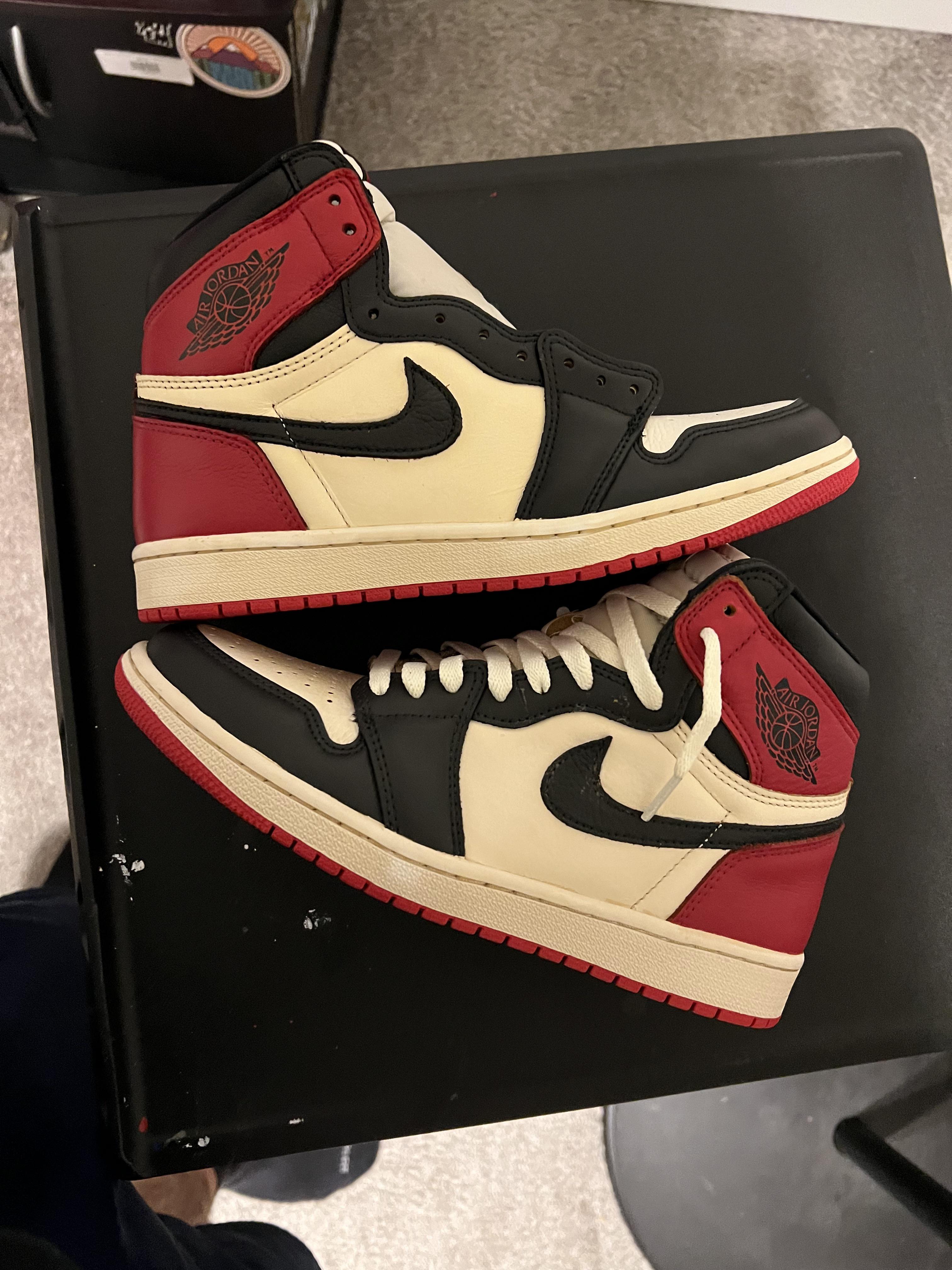 Heritage to aged black toe custom complete featuring sail laces. | Scrolller