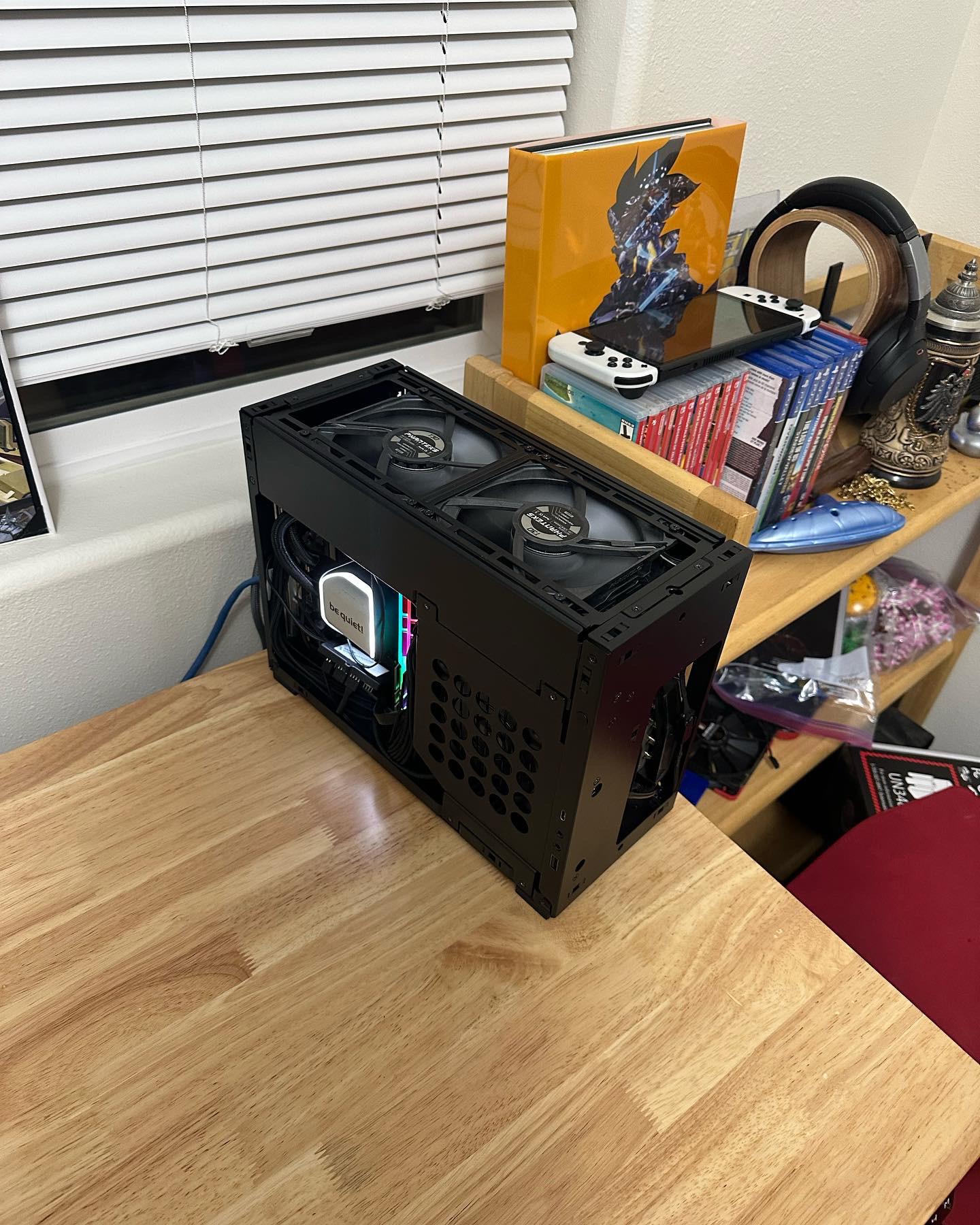 5800x3D & 3090 in A4-H20 build completed! The AIO was a pain | Scrolller