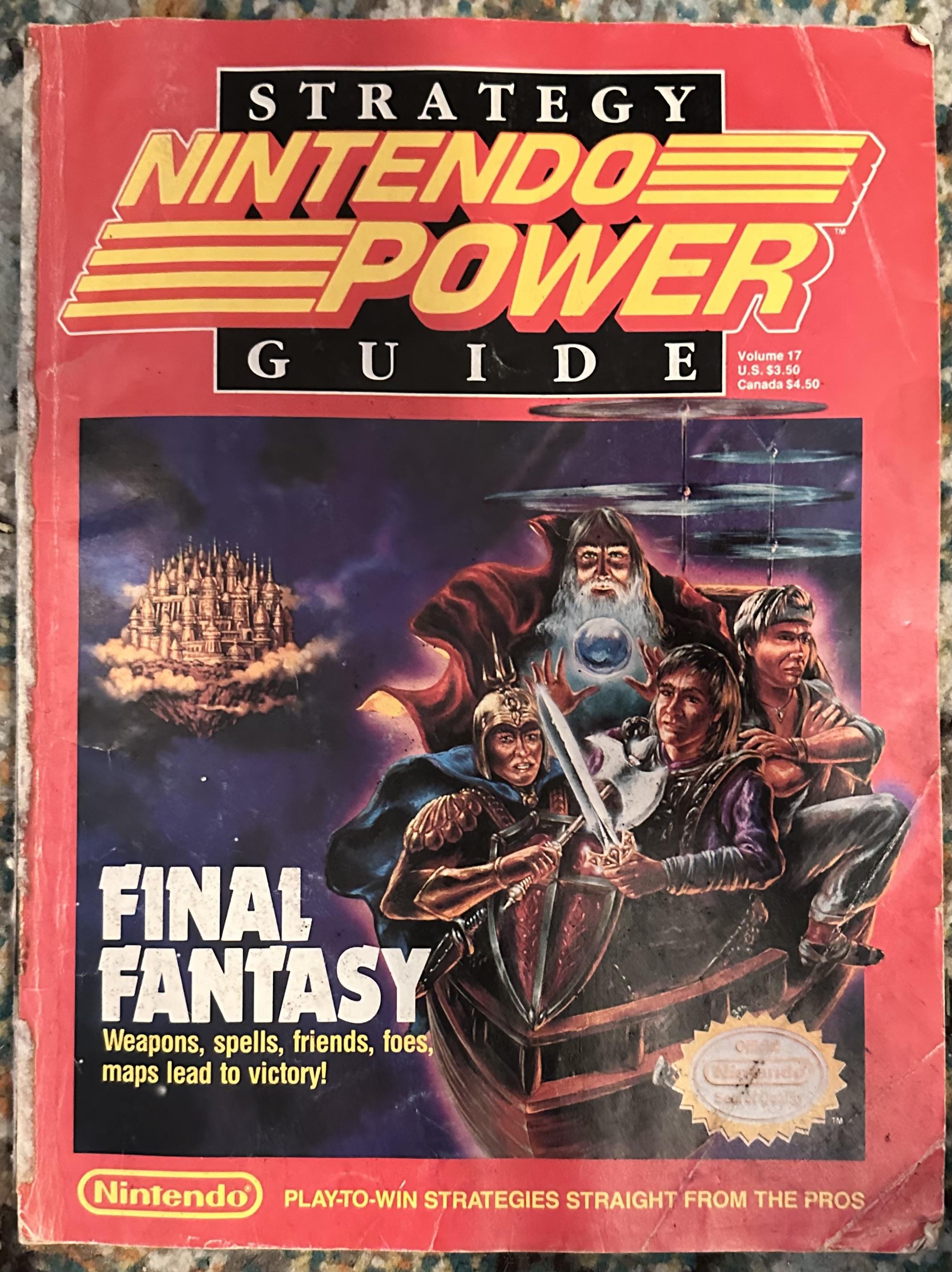 Nintendo Power Final Fantasy Strategy Guide! | Scrolller
