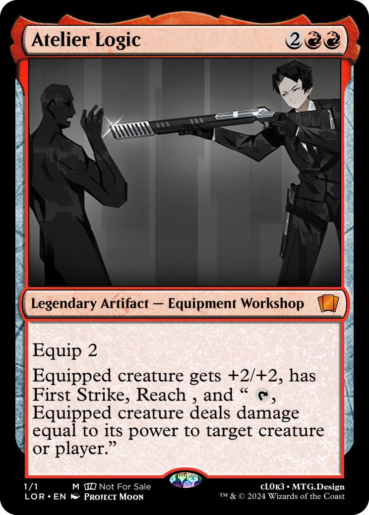 People have been making LoR (Ruina) in LoR (Runeterra) so I wanted to try making Ruina in MTG ...