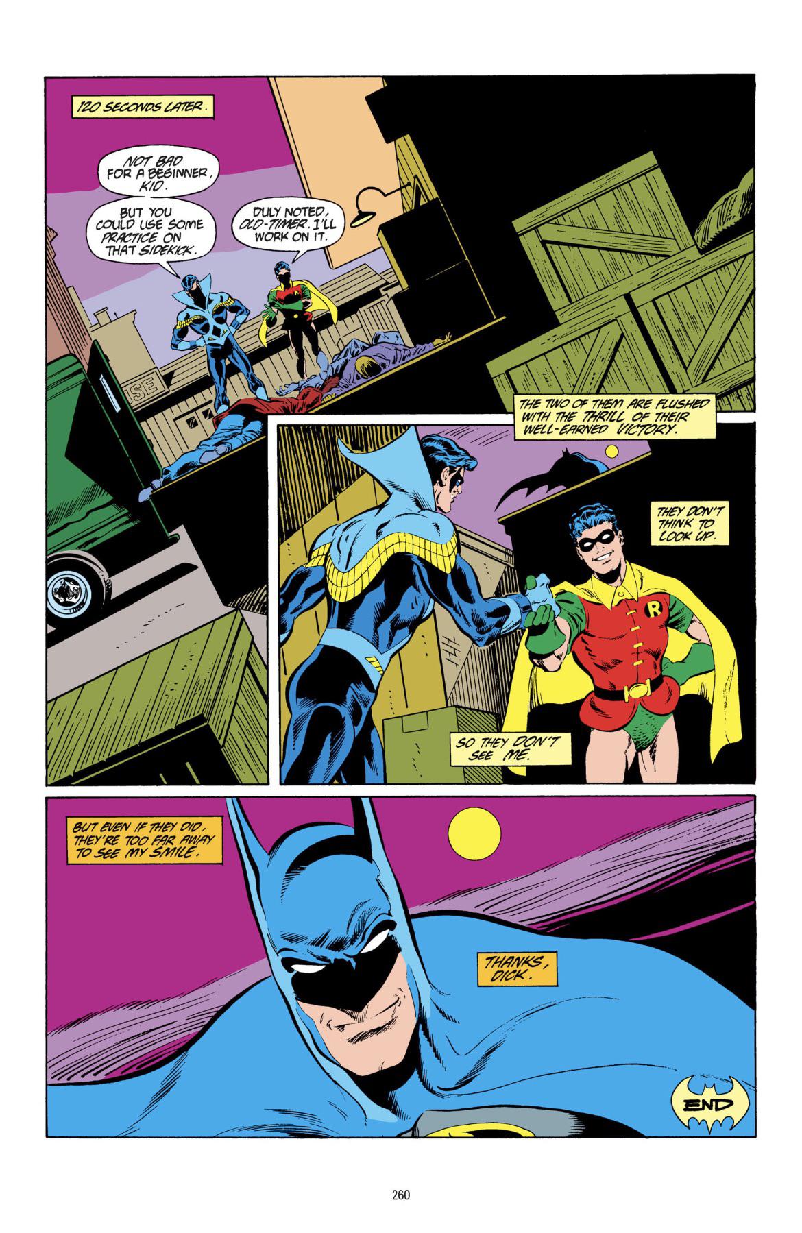 [Comic Excerpt] Nightwing accepts the new Robin (Batman #416) | Scrolller