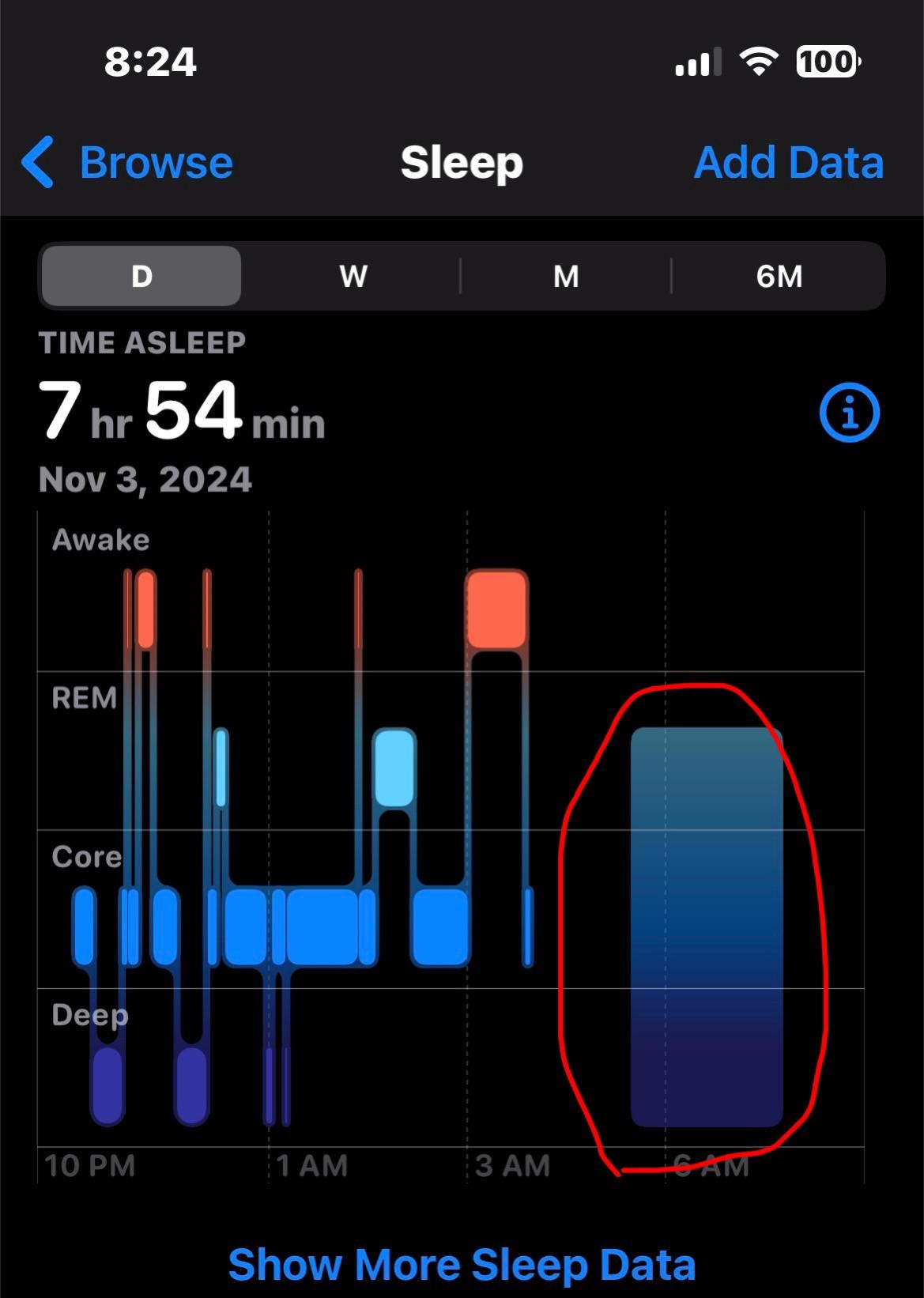 Sleep tracking Malfunction? | Scrolller