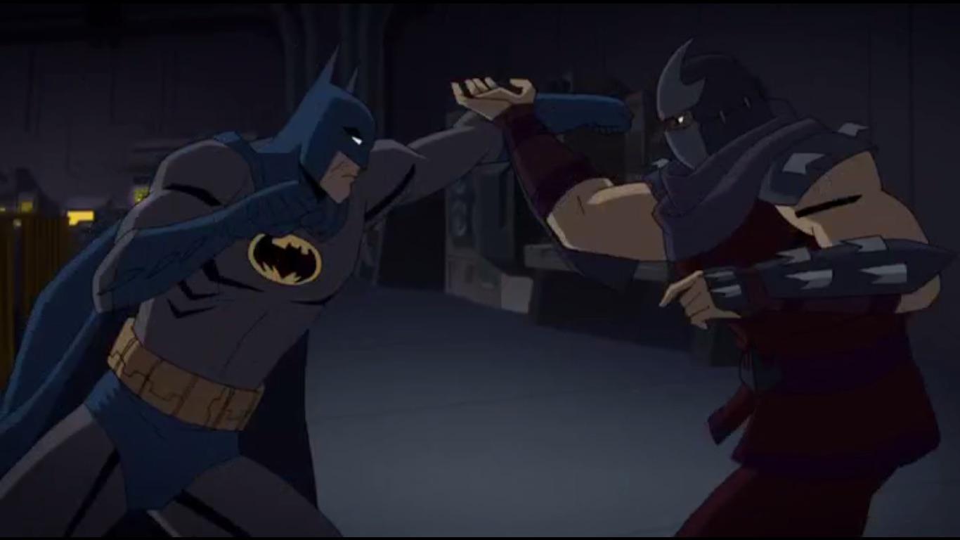 Batman vs Shredder is one of the best animated Batman fights of all time. | Scrolller