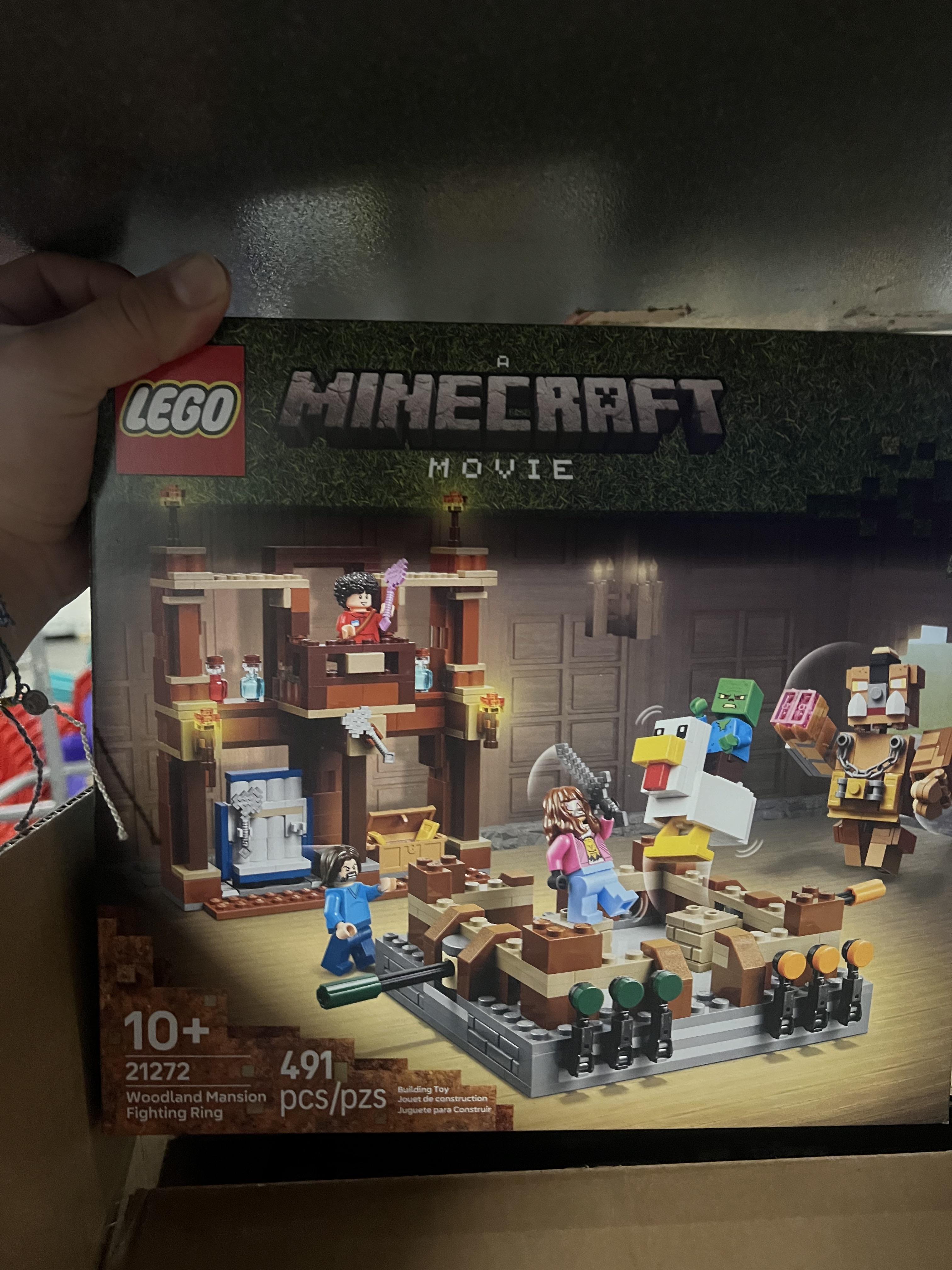 The Walmart I work at is already getting Minecraft movie Lego sets ...