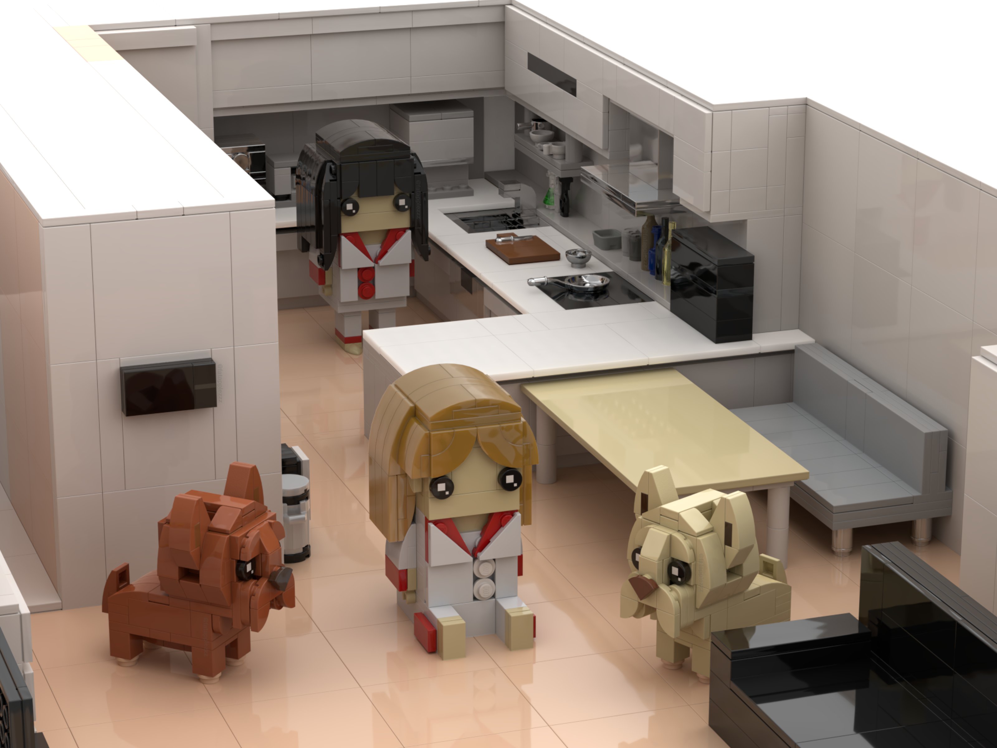 Twicebrickz Nayeon “The Manager” ft. Momo, Boo, and Dobby (LEGO ...