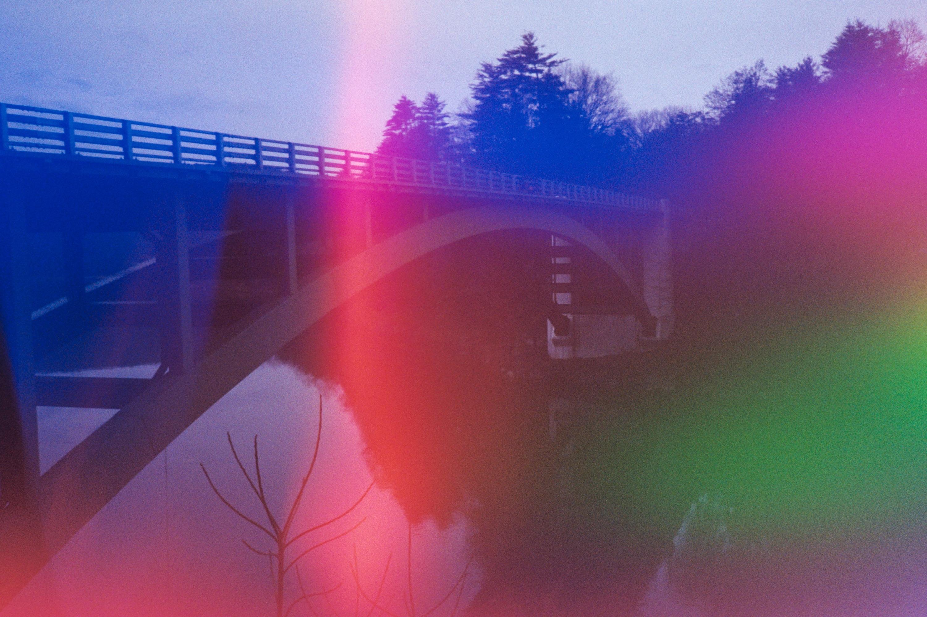 Psychedelic blues | Olympus XA | Scrolller