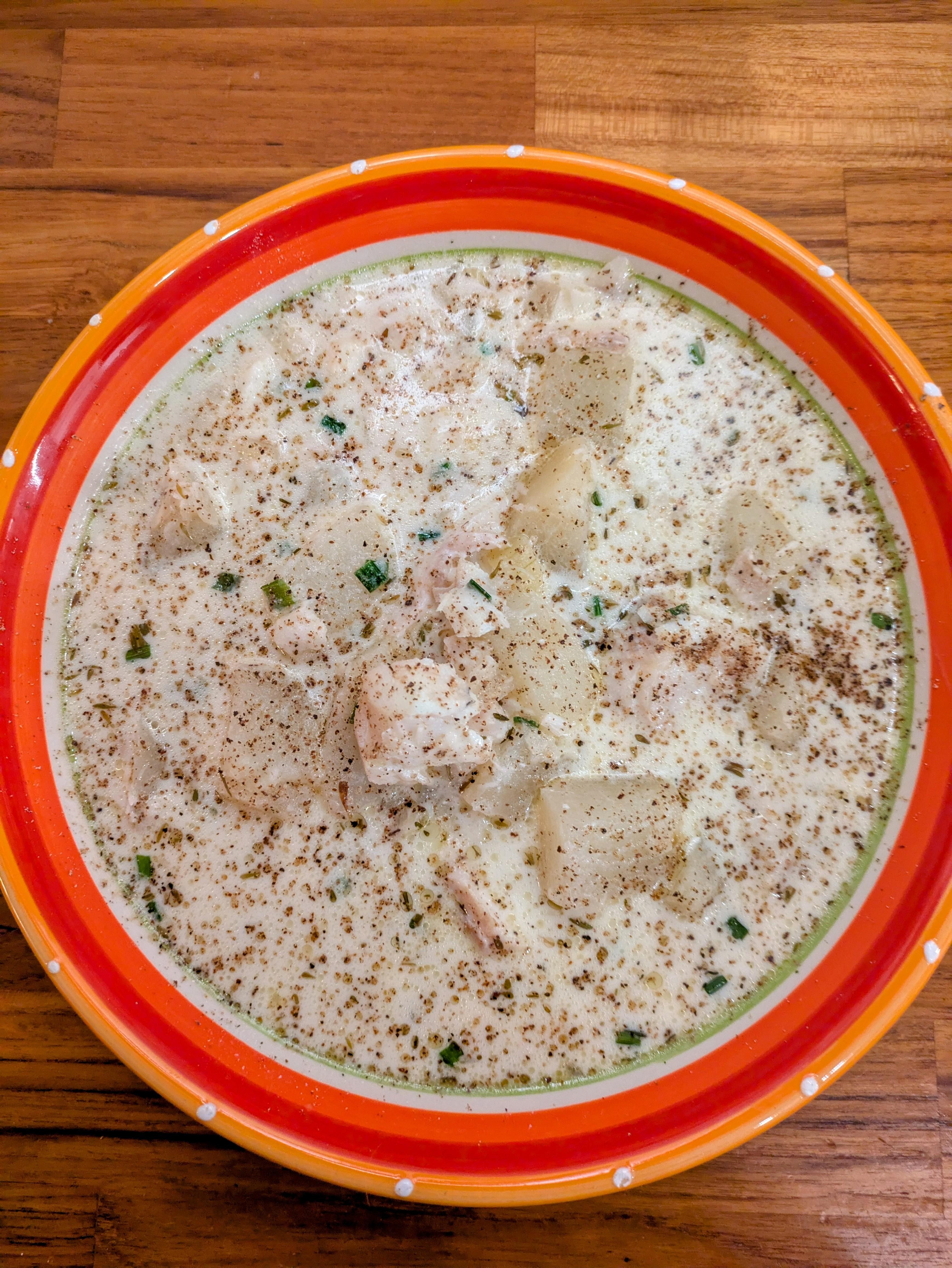 [homemade] Fish Chowder | Scrolller