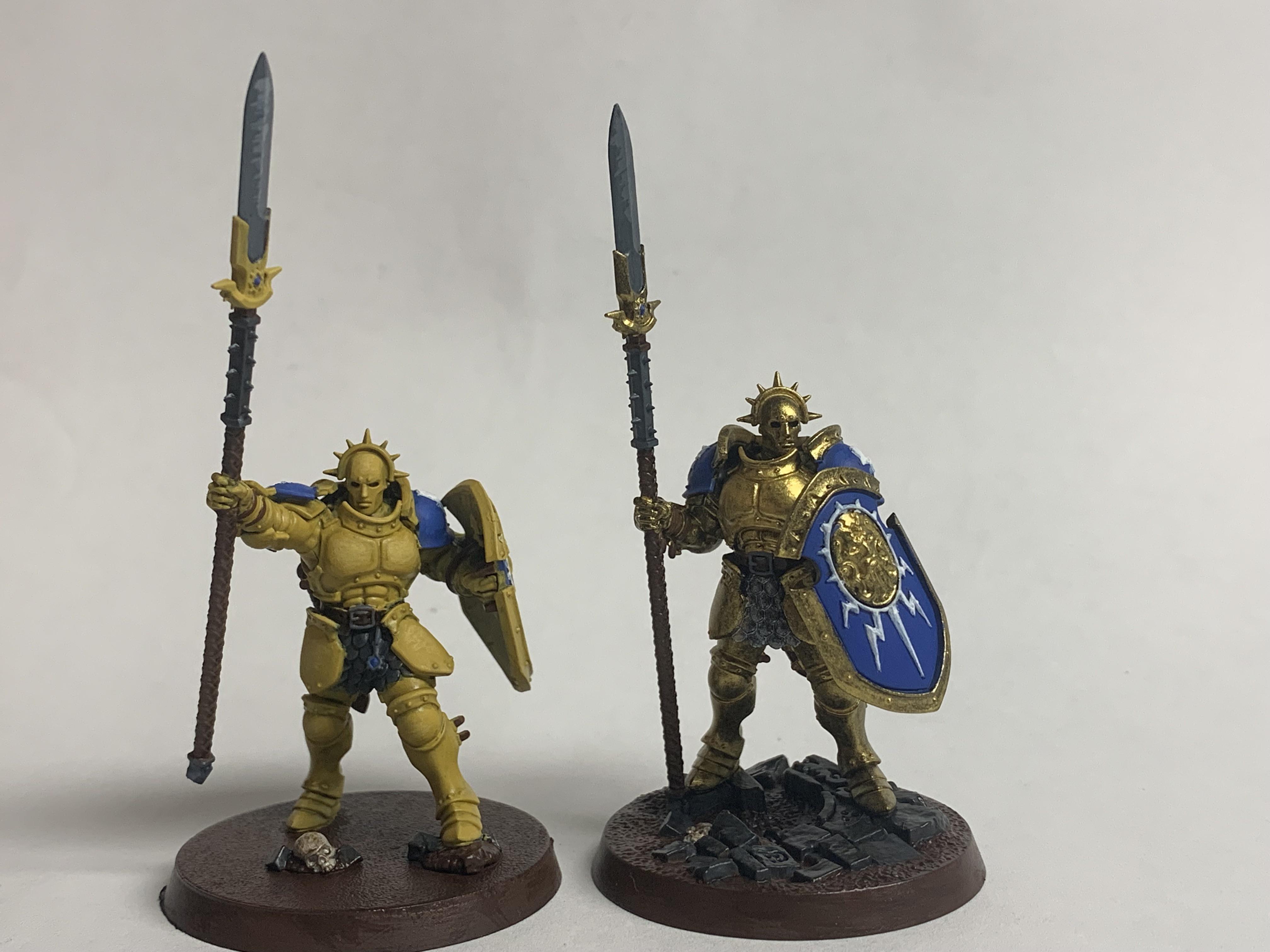 First painted minis! Tried out two different styles, and I’m super happy with my first go ...