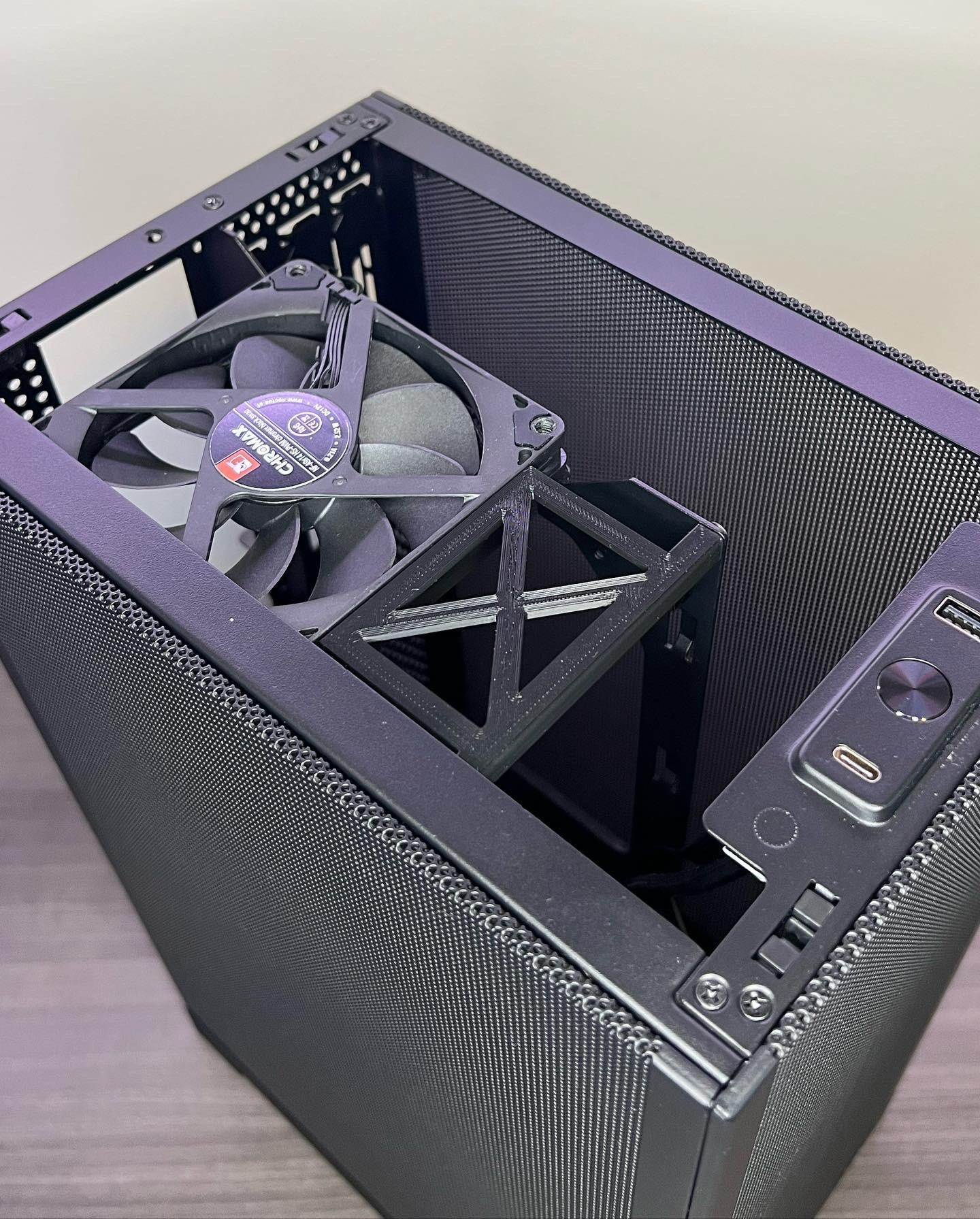 Want more cooling from your SSUPD Meshlicious case while adding USB front panel IO? Need better ...