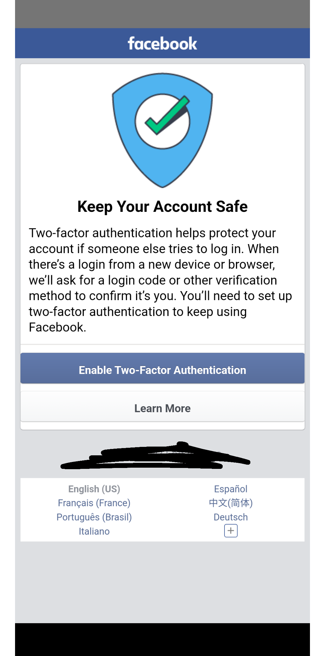 Discover more like Facebook: Stuck in 2 factor authentication loop u and can't log in with ...