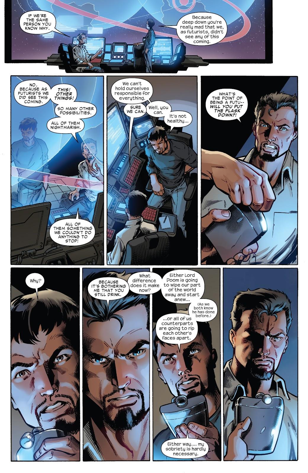 Tony has a talk with his ultimate self [Ultimate End #2] | Scrolller