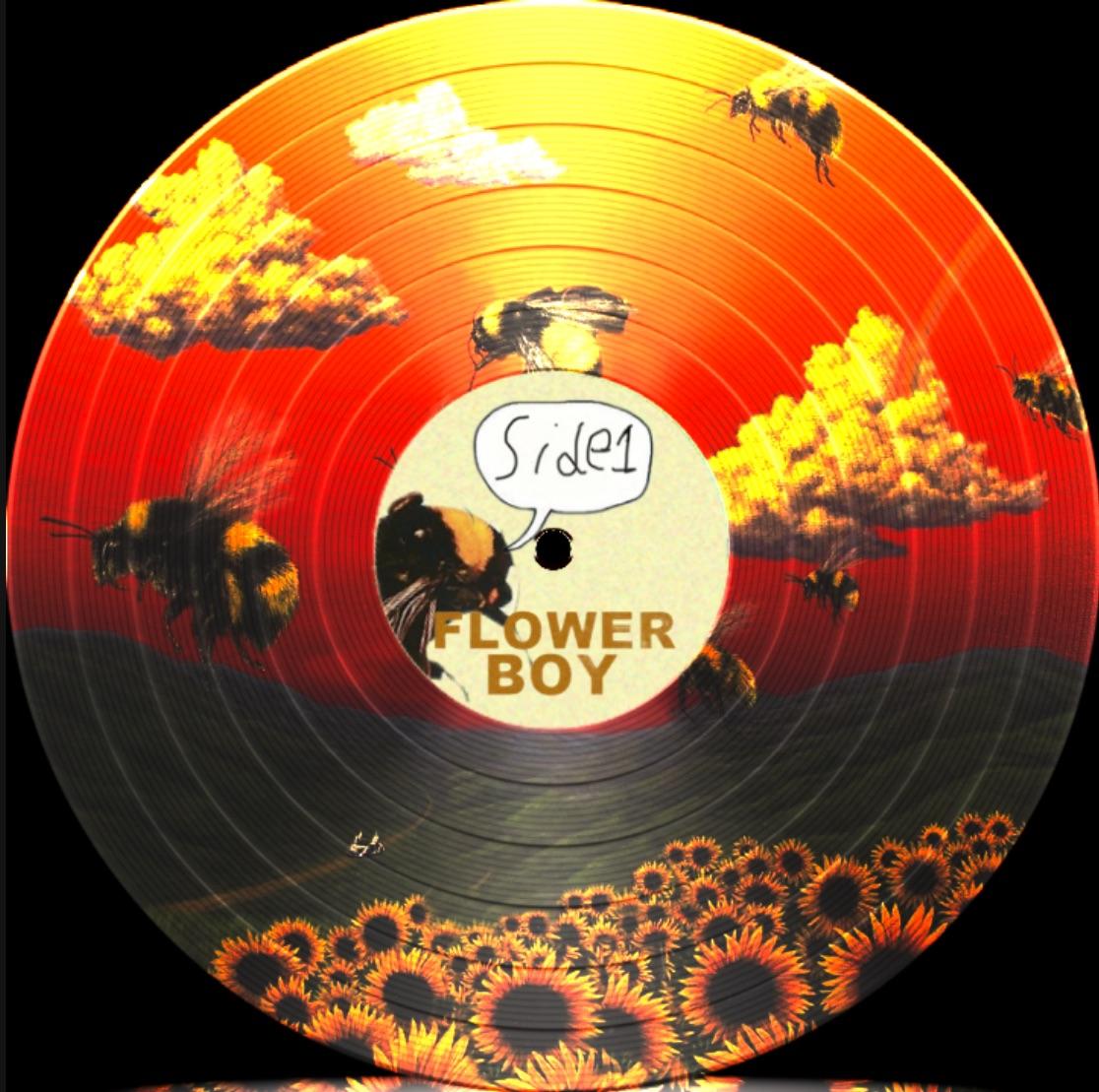 Custom Flower Boy vinyl design | Scrolller