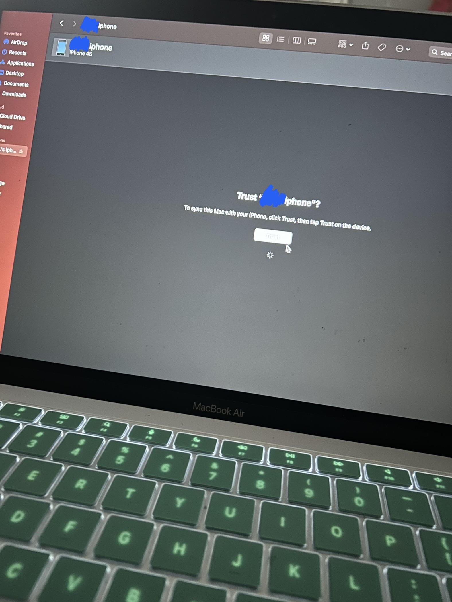 Sync 4s to MacBook Air | Scrolller