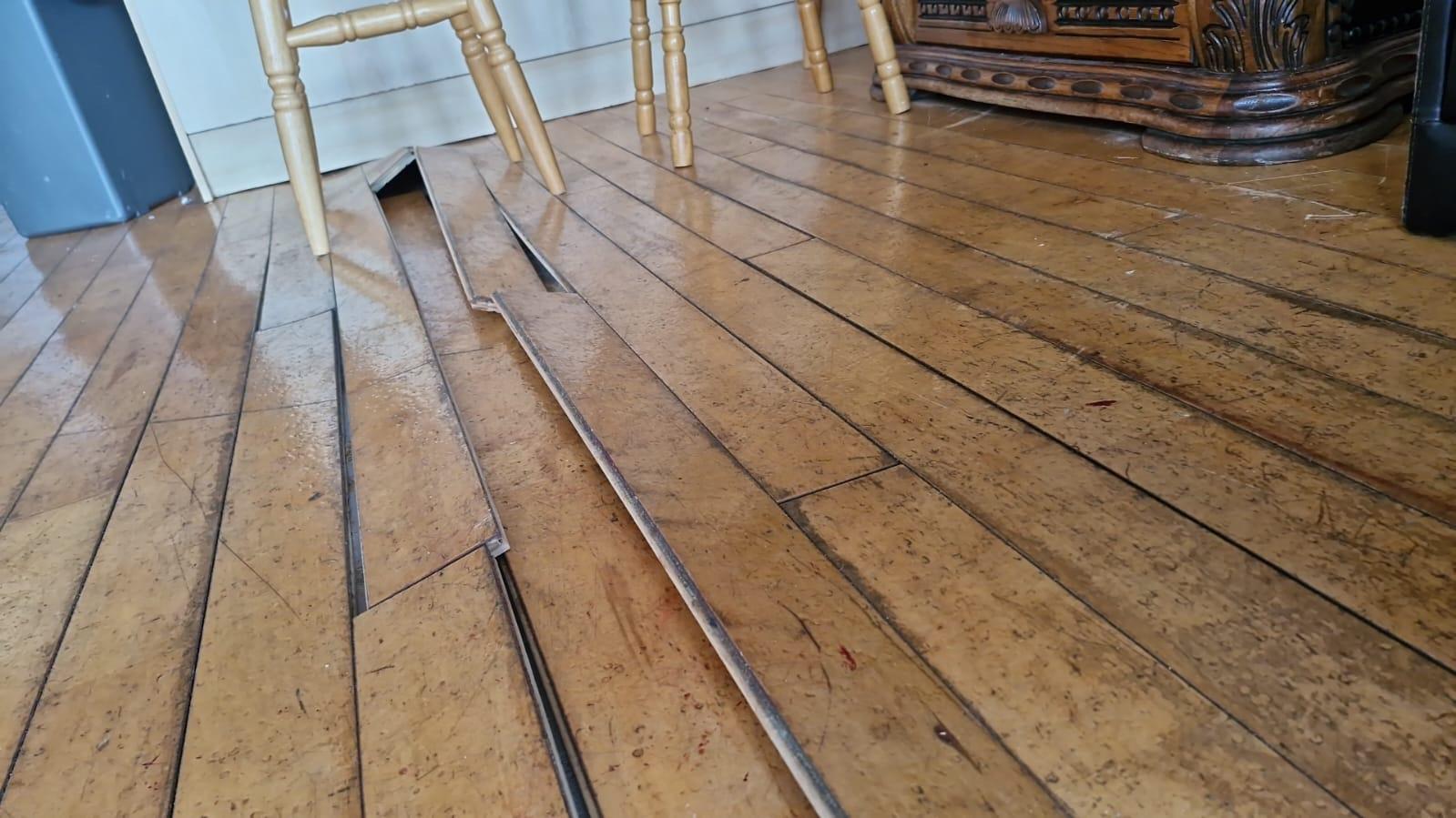 Washing machine has well and truly damaged my floor | Scrolller