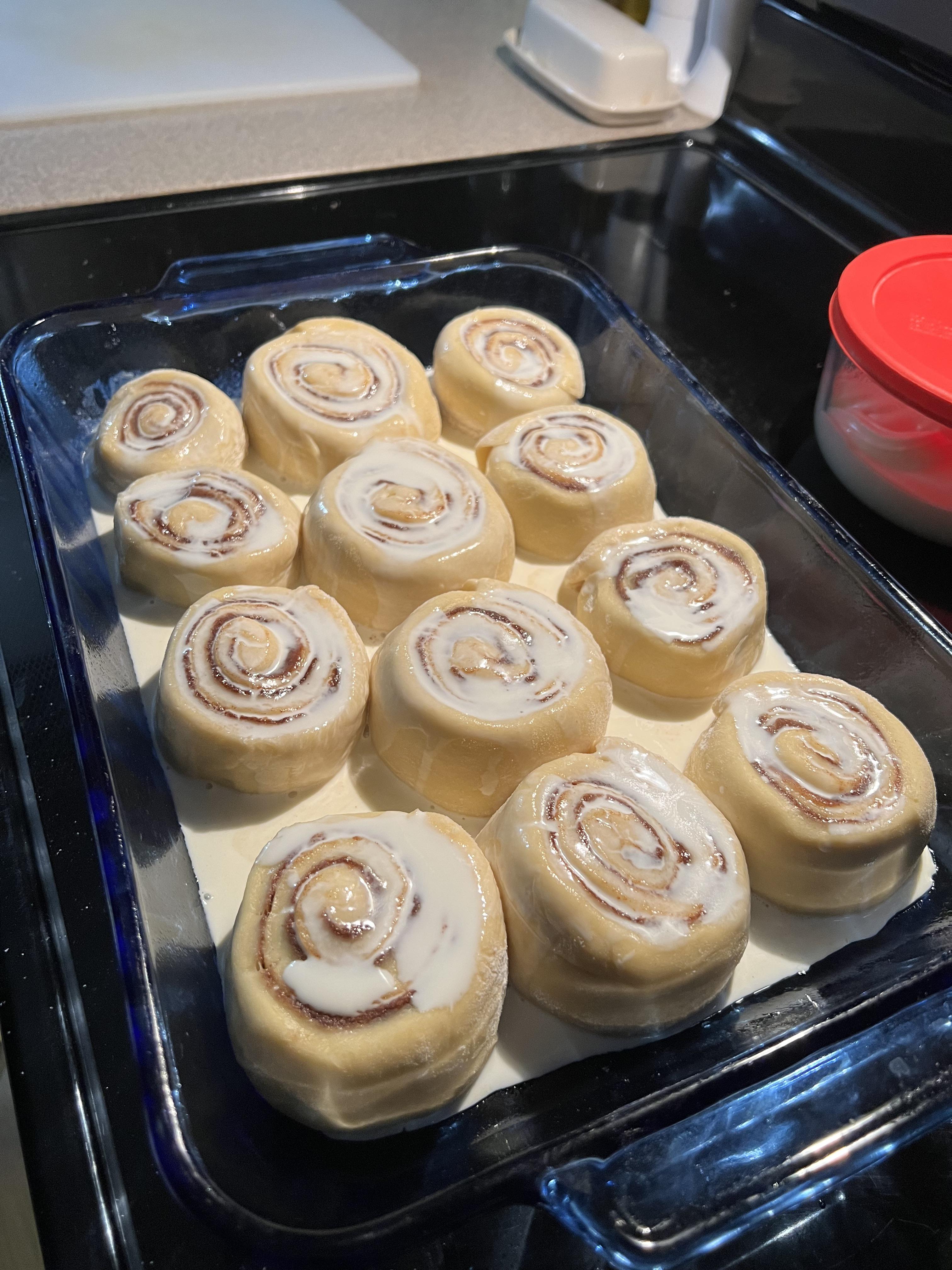 First time trying my hand at cinnamon rolls | Scrolller