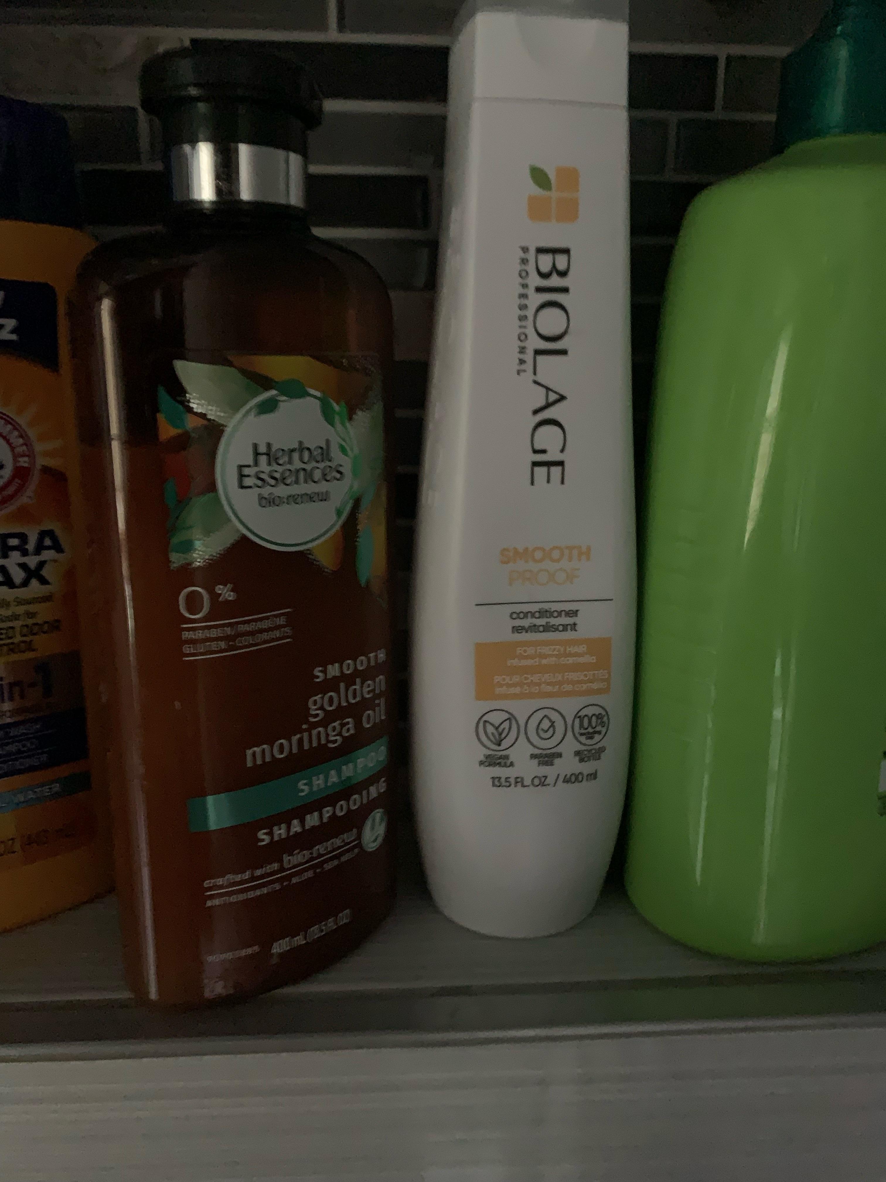 I think these products are rlly good I use the shampoo and conditioner at the same time about ...