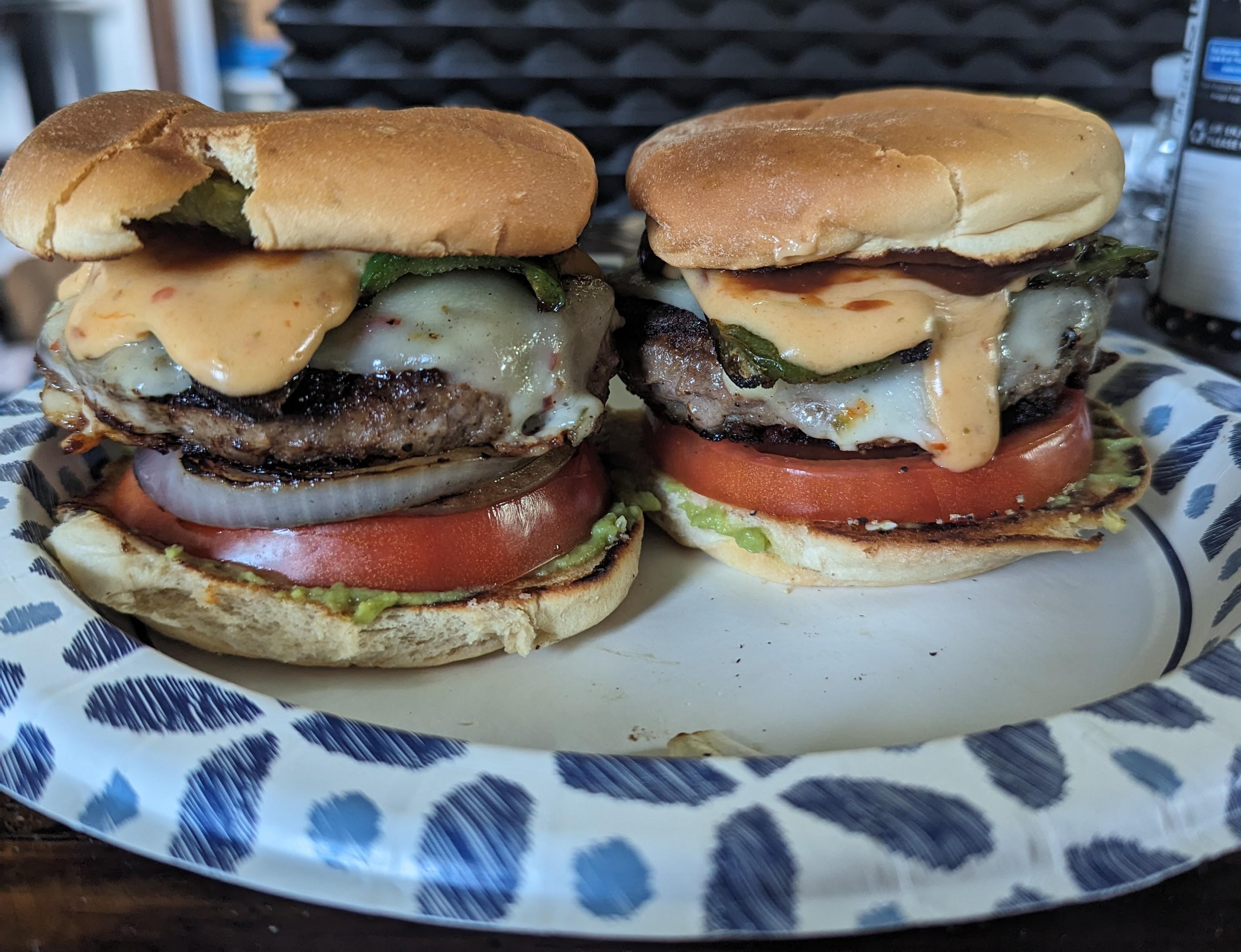 I made Spicy Queso Burgers | Scrolller