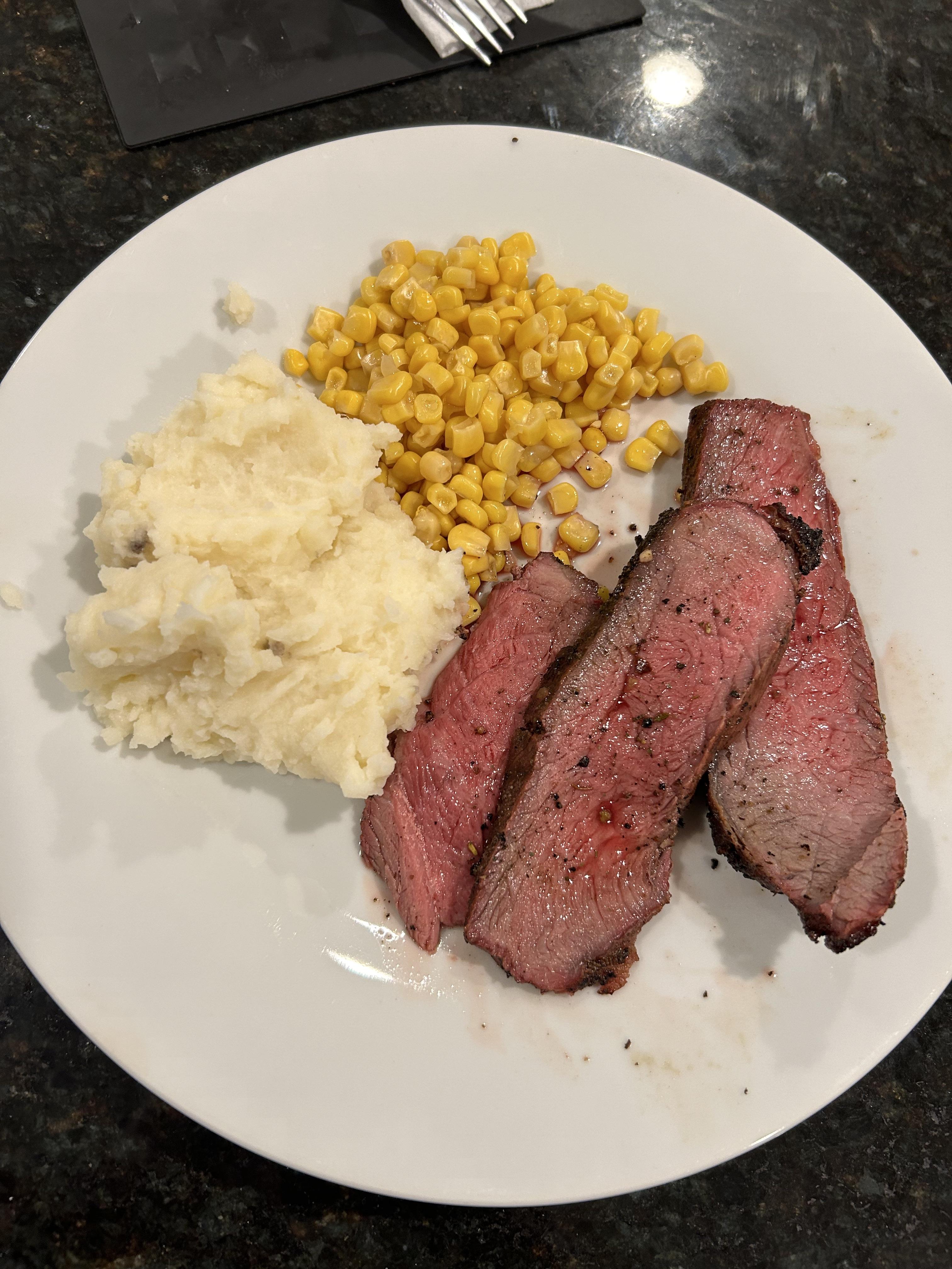 Tri tip 1st attempt | Scrolller