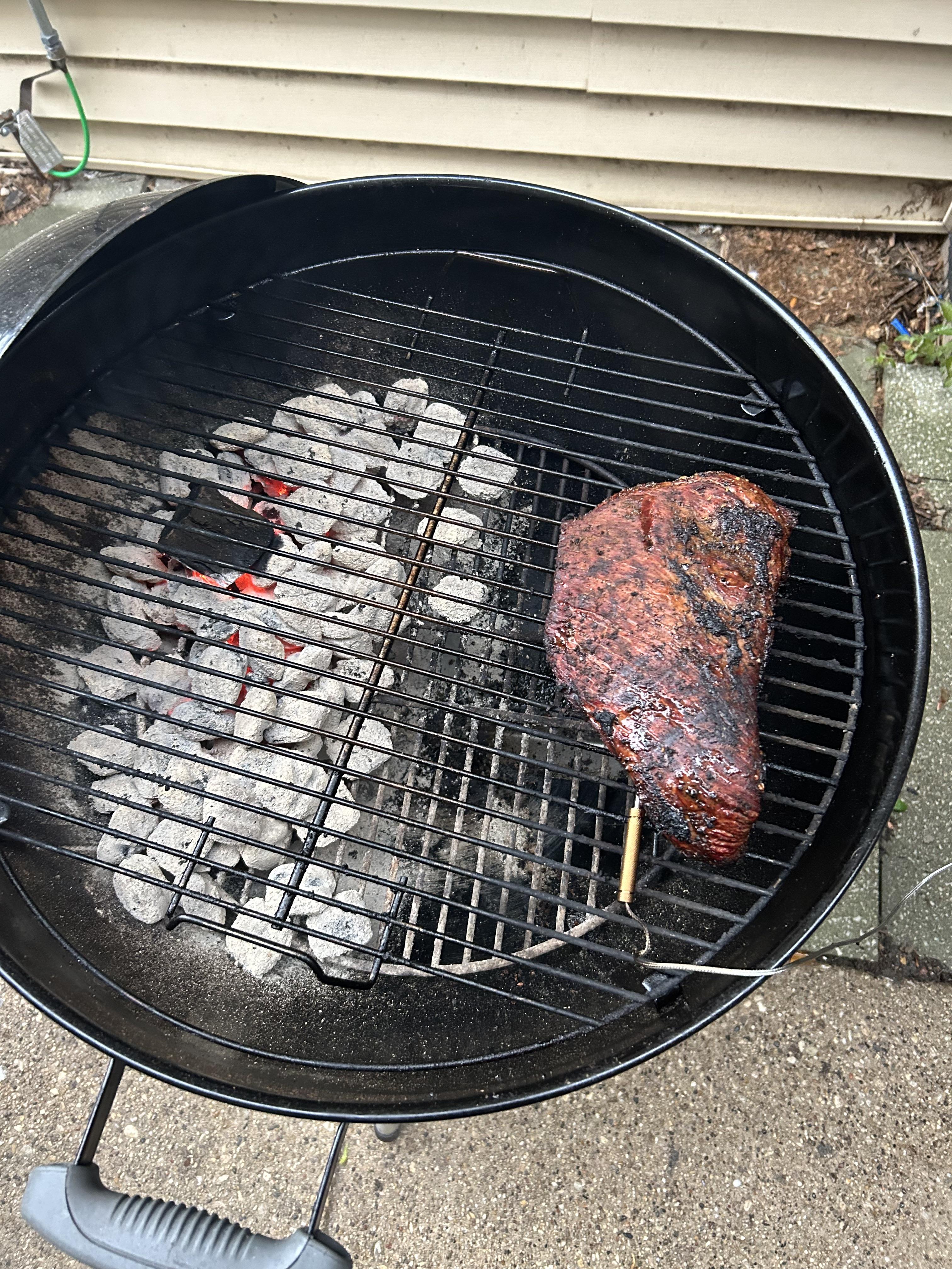 Tri tip 1st attempt | Scrolller