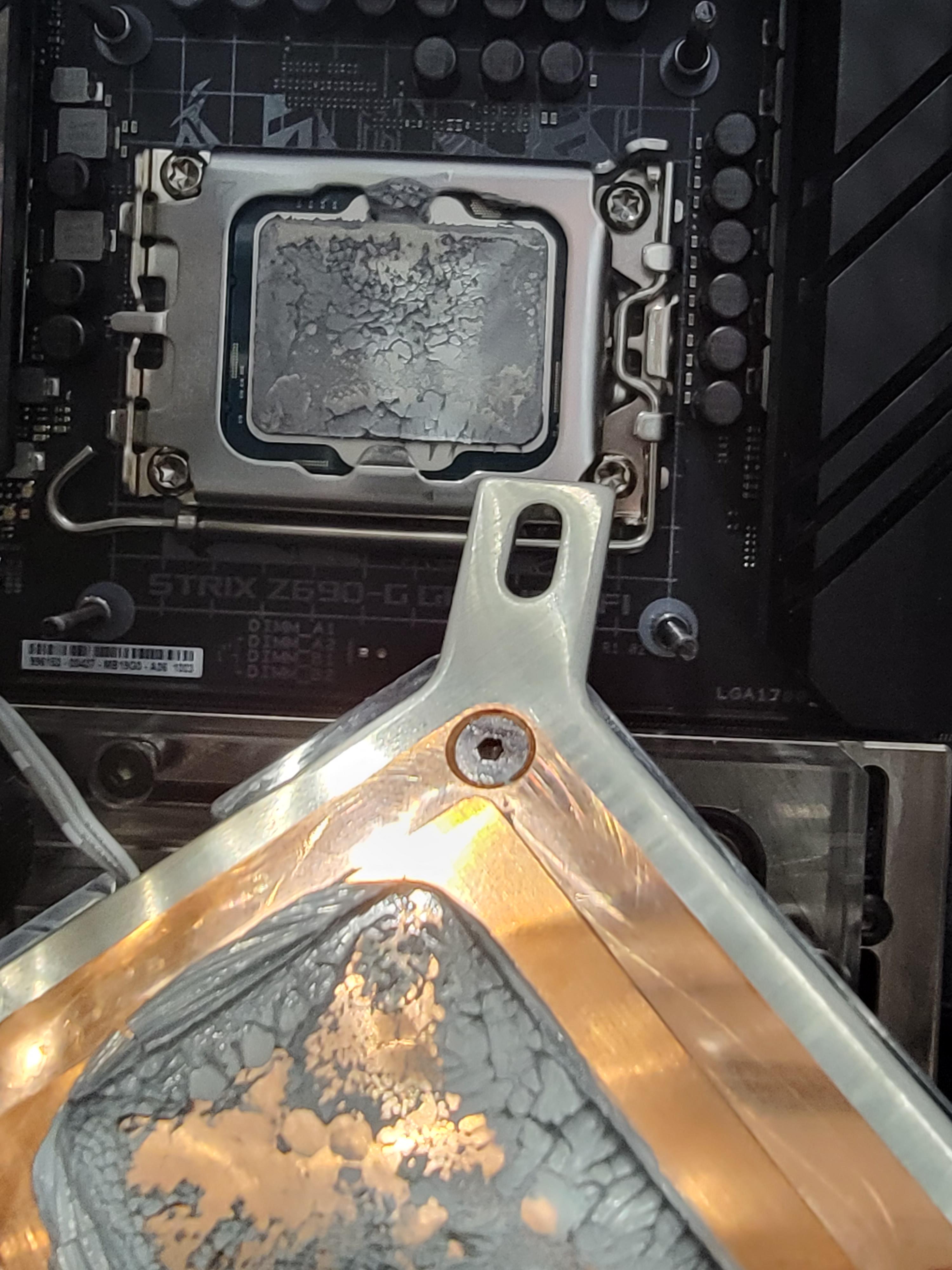 Having extremely. high temp spikes can anyone tell me how this thermalpast looks its still fresh ...