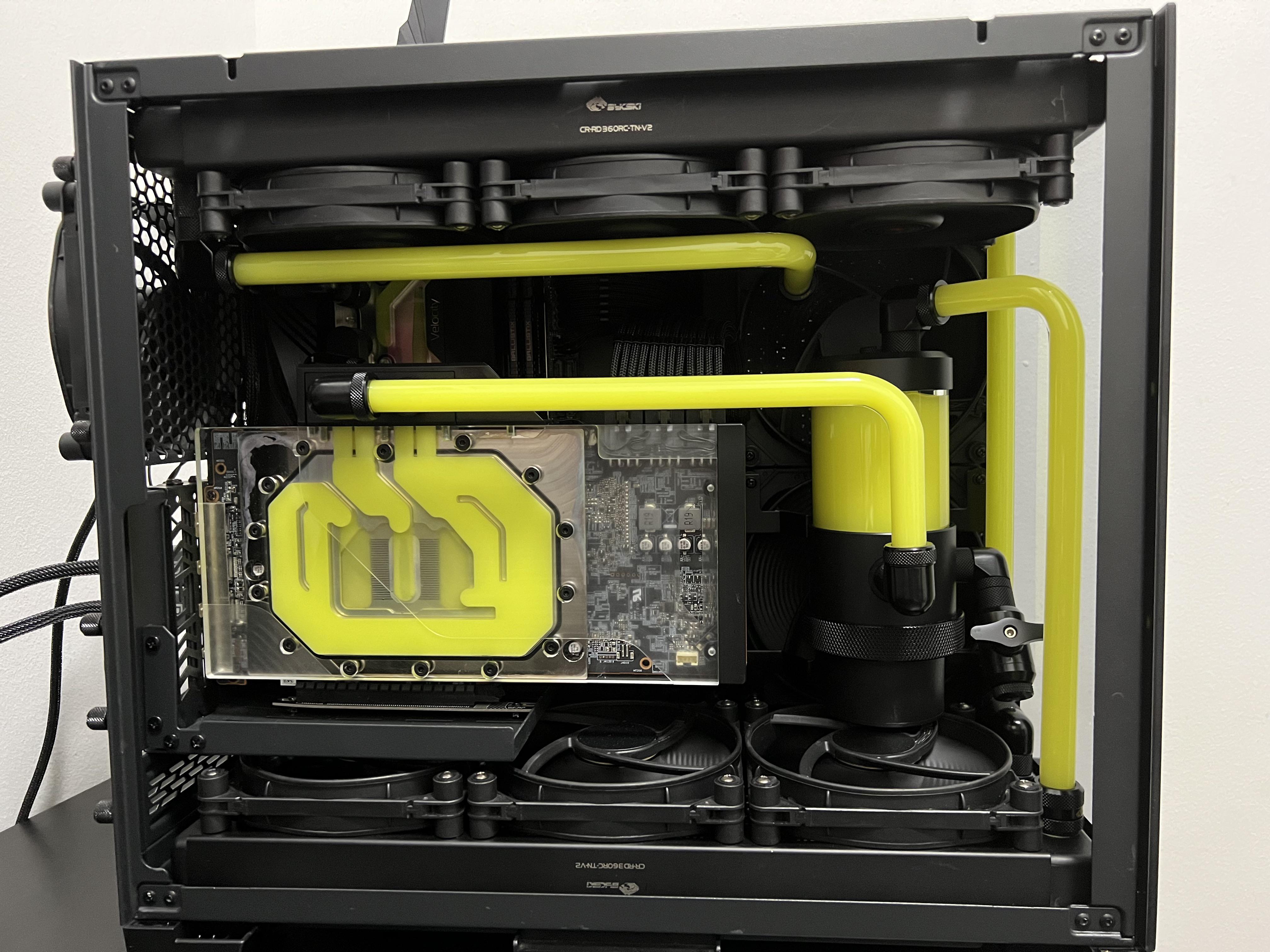 Water-Cooled Build V2 (Updated with Vertical GPU) | Scrolller