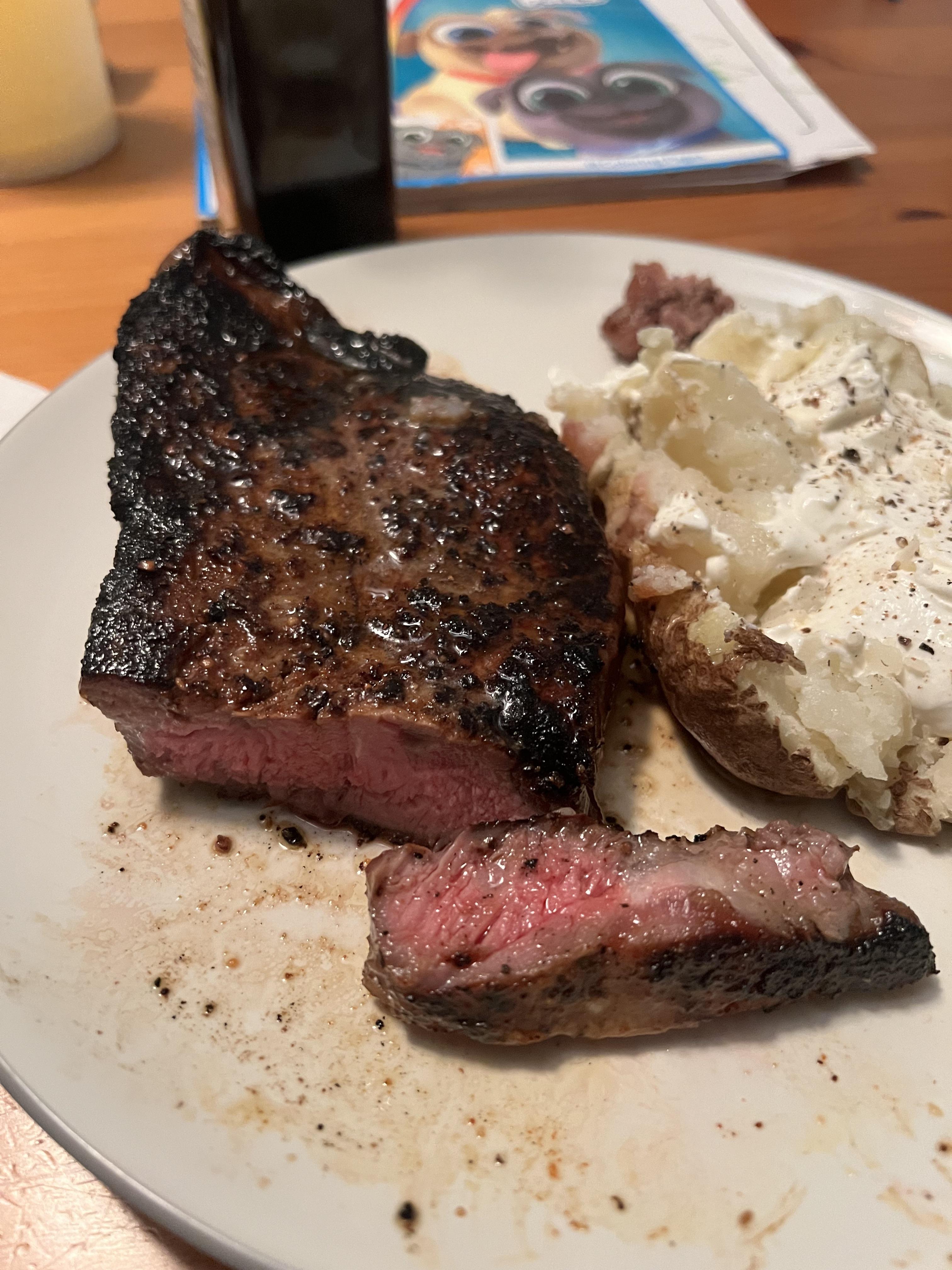 First attempt at a reverse sear | Scrolller