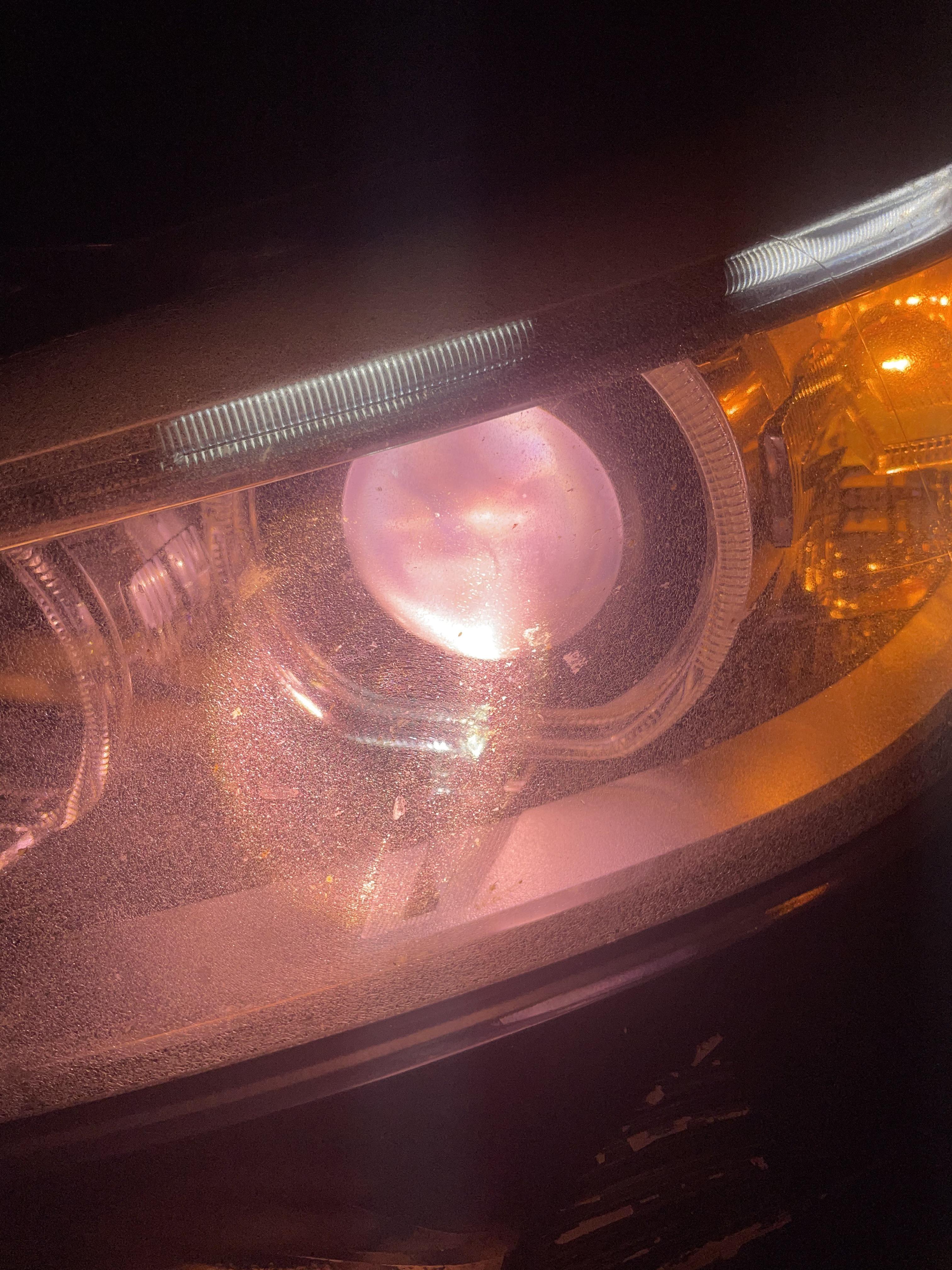 Anybody know why my headlights randomly changed color? | Scrolller