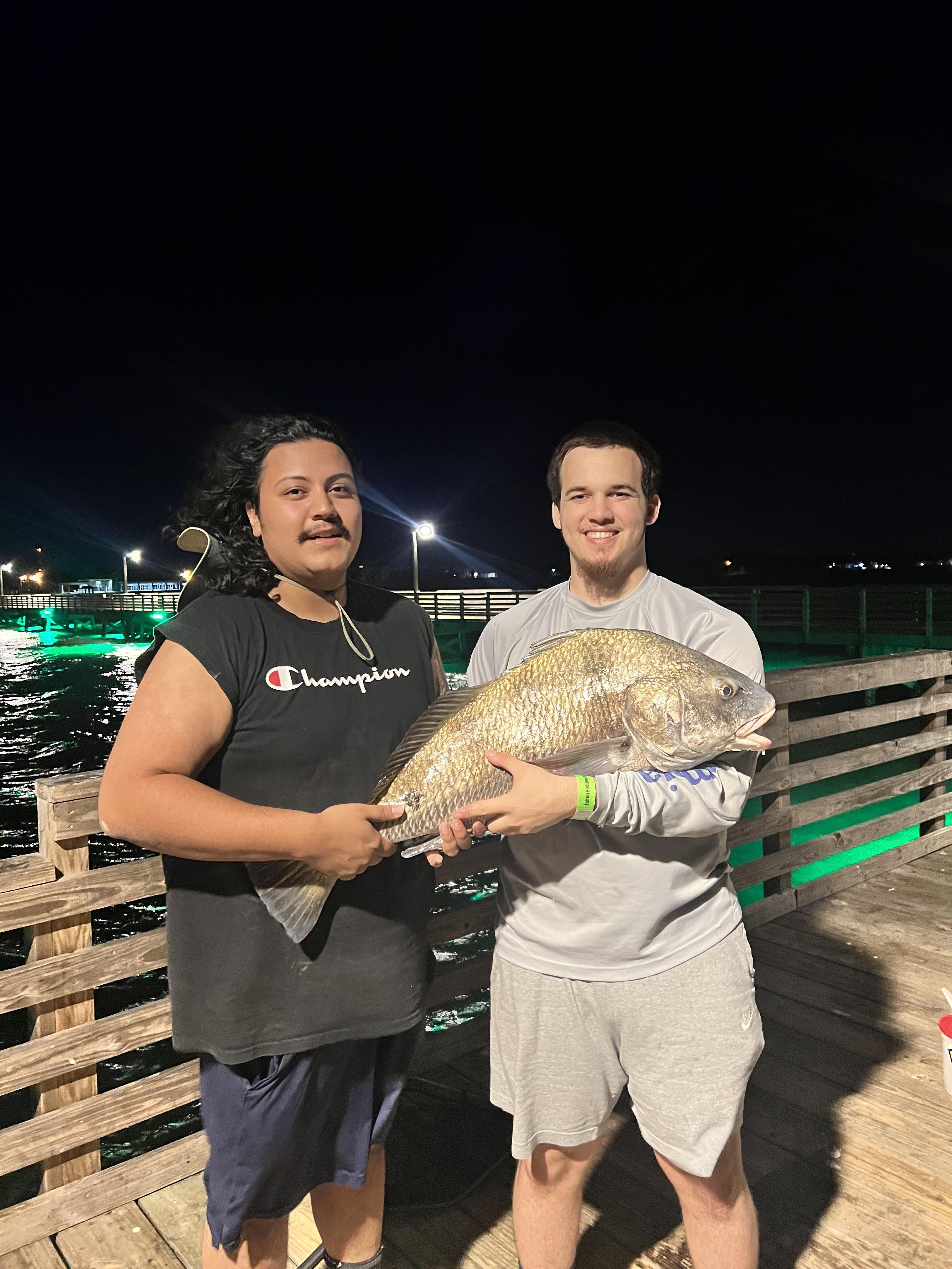 Biggest drum I’ve ever caught! | Scrolller