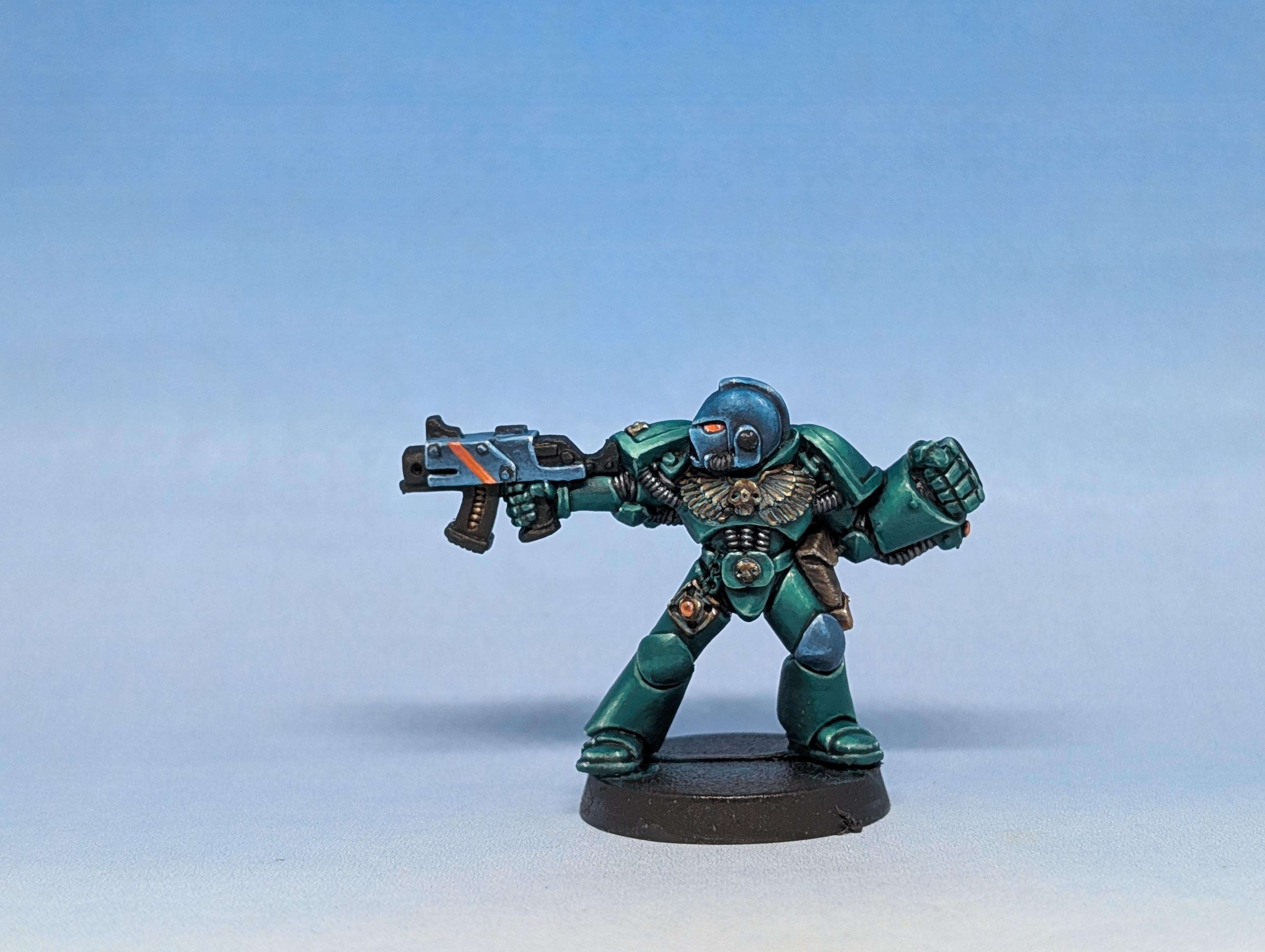 WIP Space Marine Captain with Terminator Honours | Scrolller