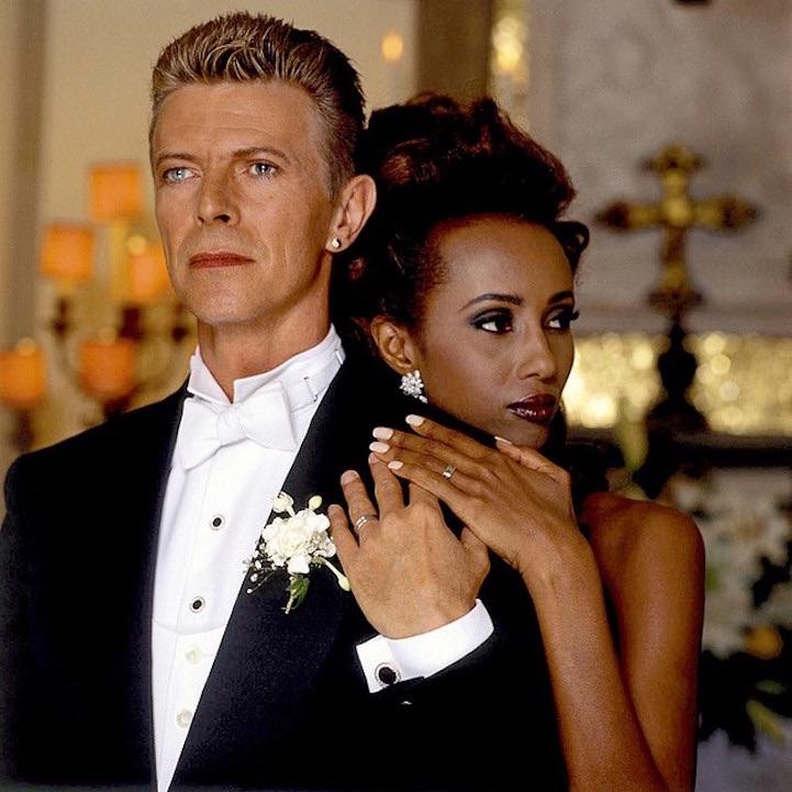 Iman & David Bowie | Scrolller