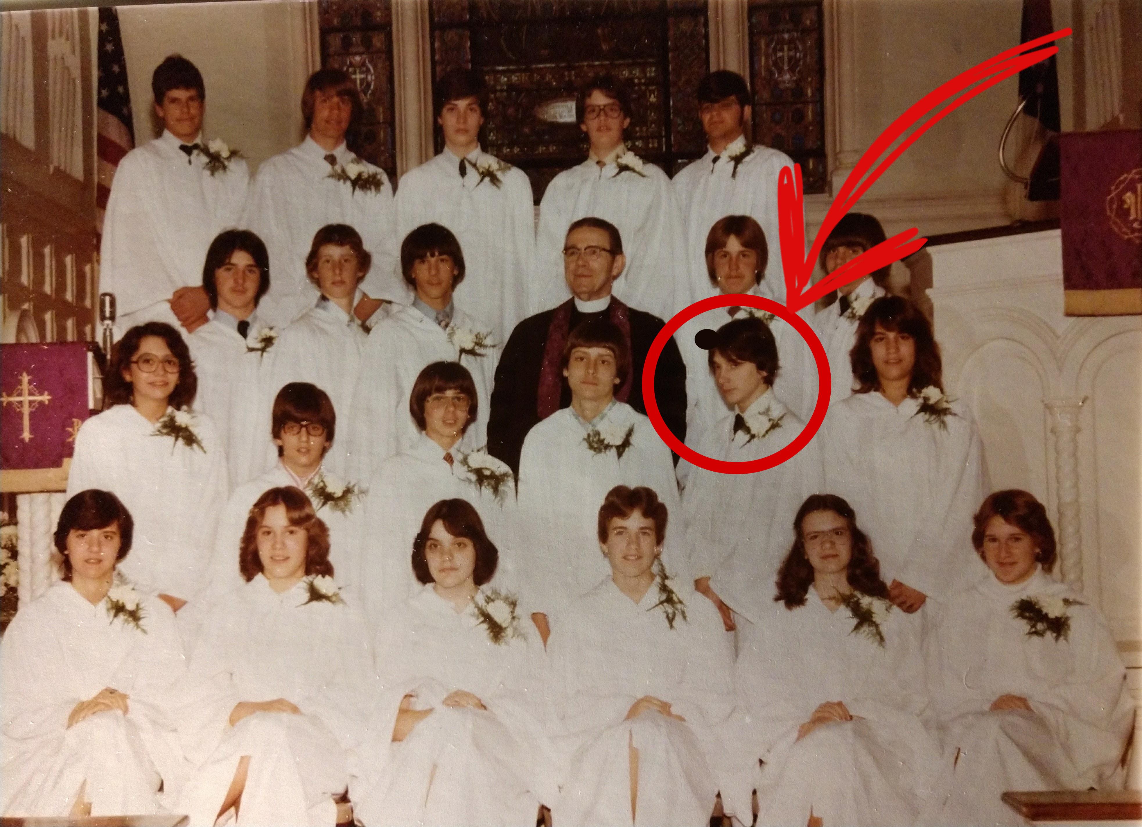 My dad, the stoner choir boy in the 70's | Scrolller