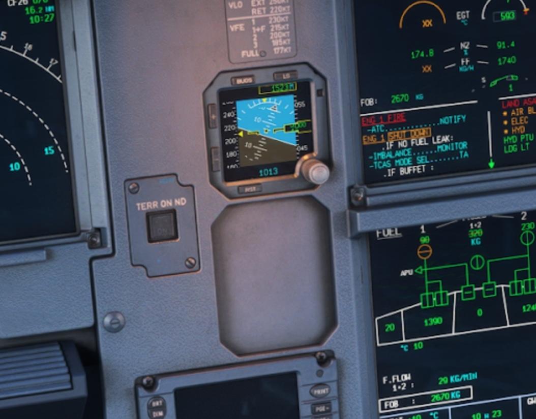 How to enable this version of the cockpit iinstruments in Fenix a320? | Scrolller