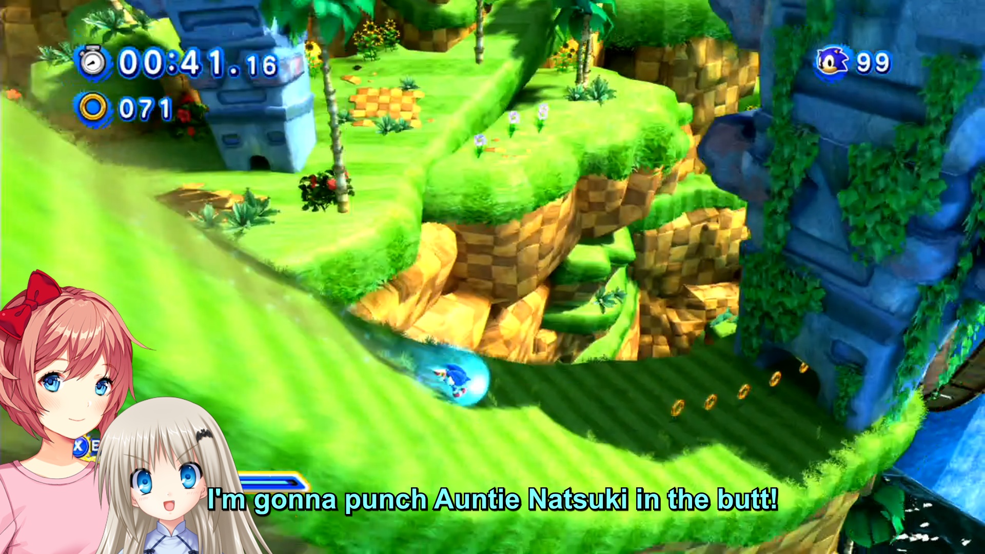 Sayori & Noumi Play Sonic Generations is in early access! | Scrolller