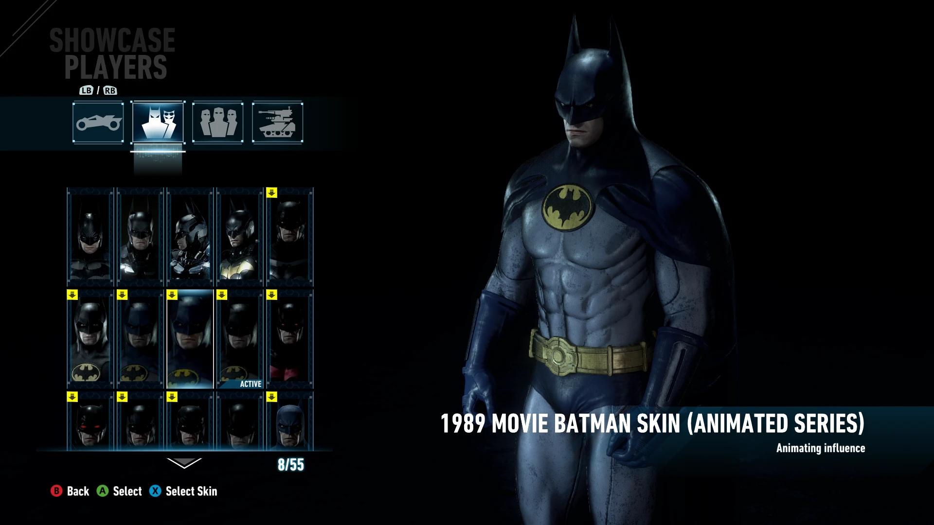 Multi-colored 1989 Batman mod pack for Arkham Knight | Scrolller