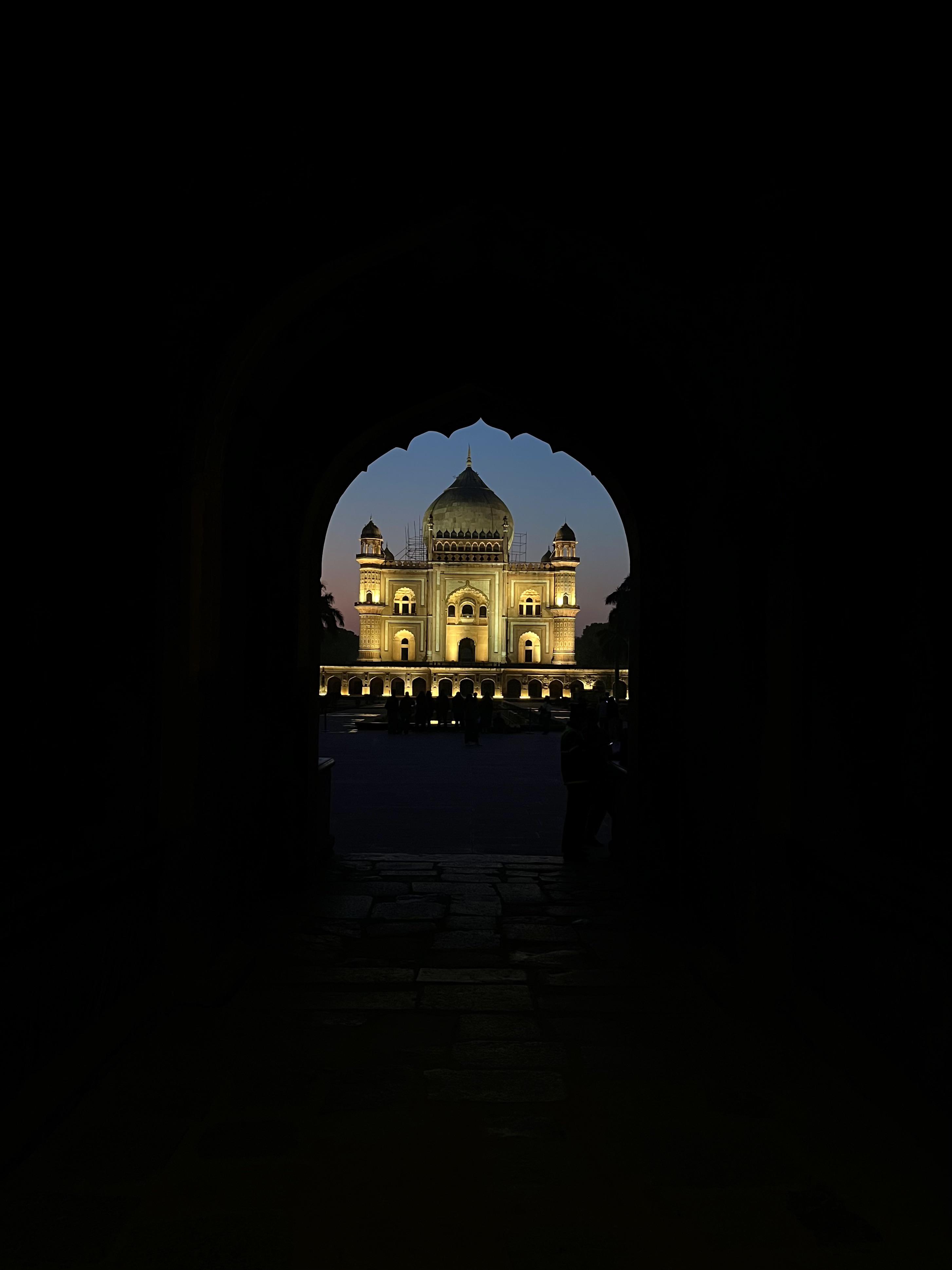 Safdarjung Tomb ~ as the sun dips down in the capital | Scrolller