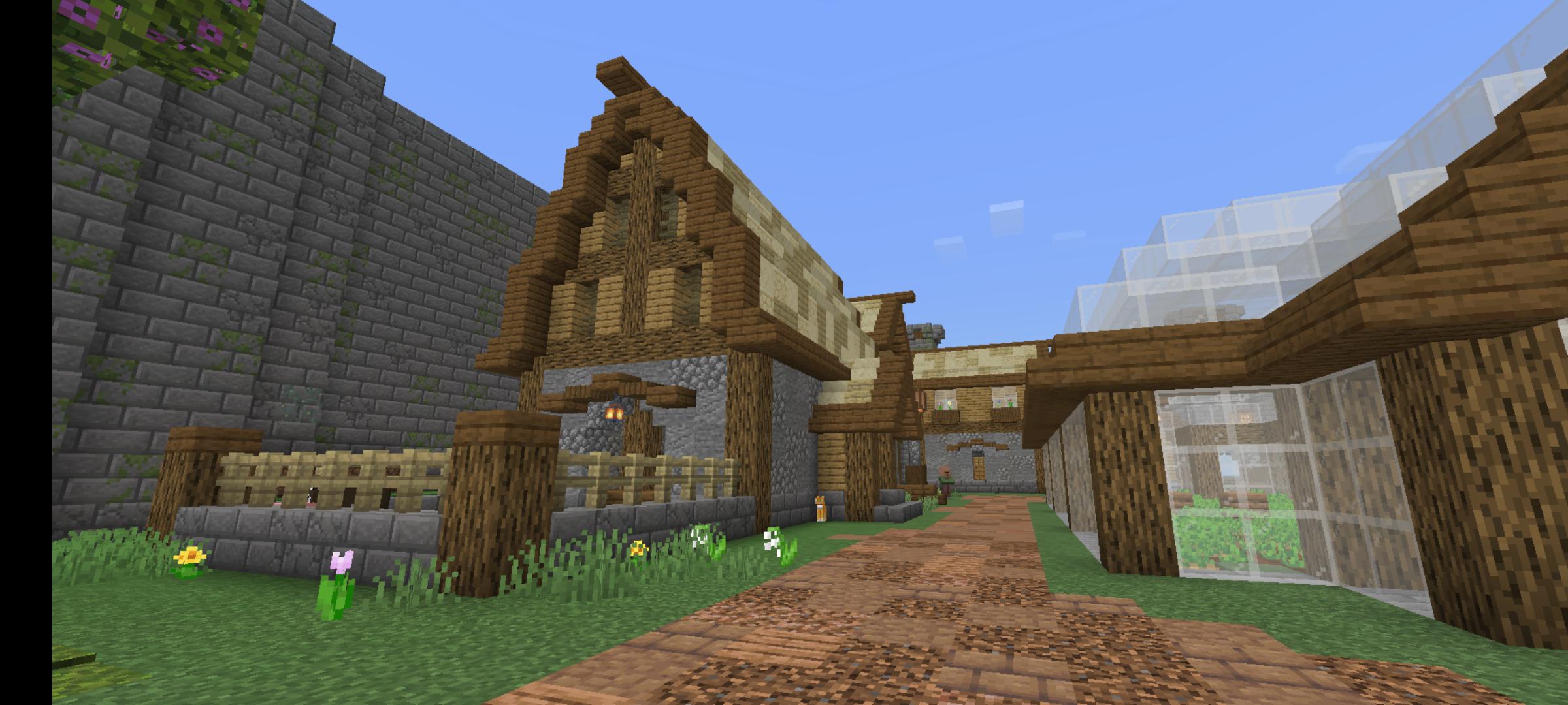 Village i build on my survival world | Scrolller