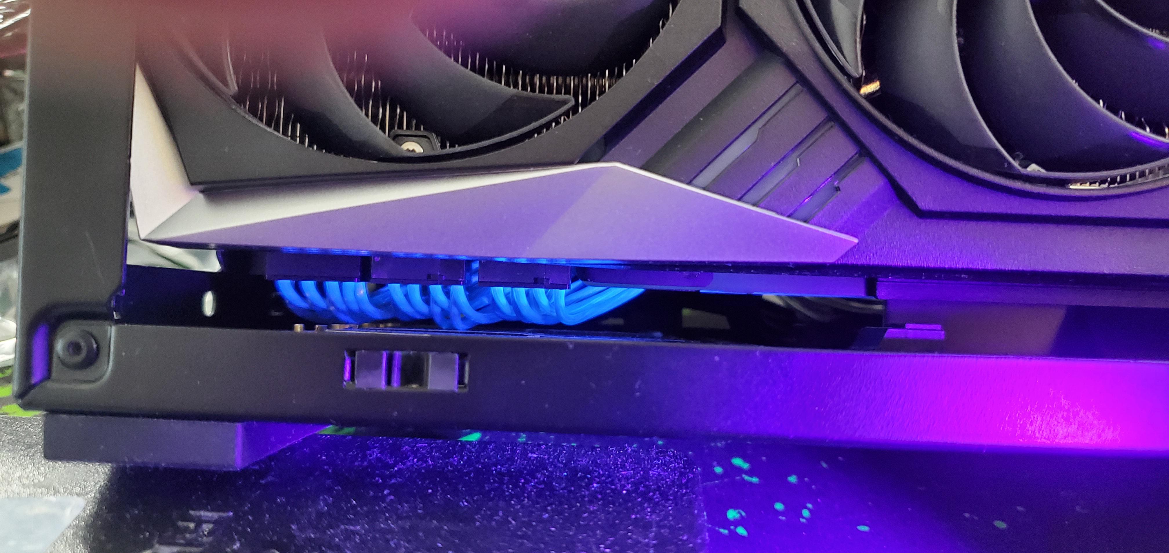 DIY pcie cables freeing up space and airflow | Scrolller