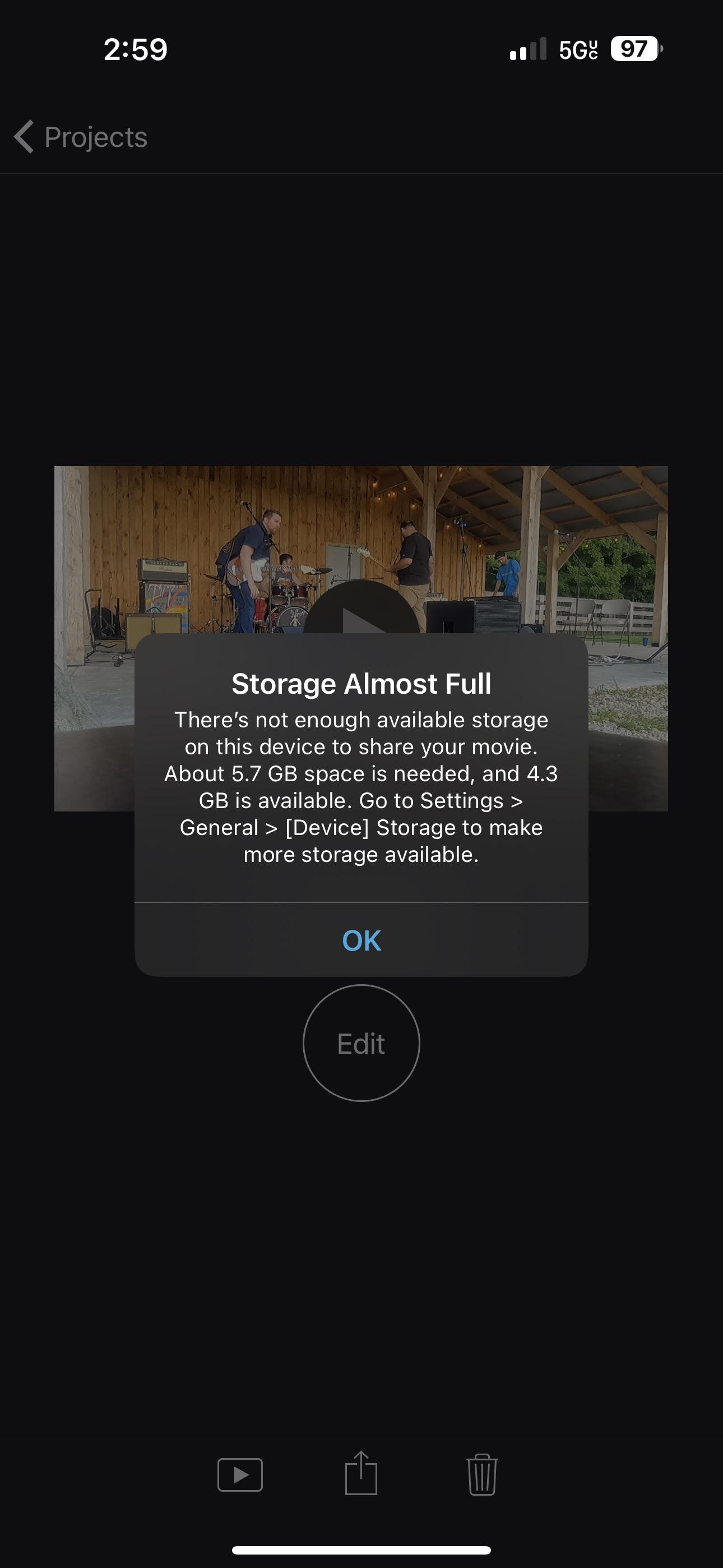 Tips on how to fix storage issue? | Scrolller