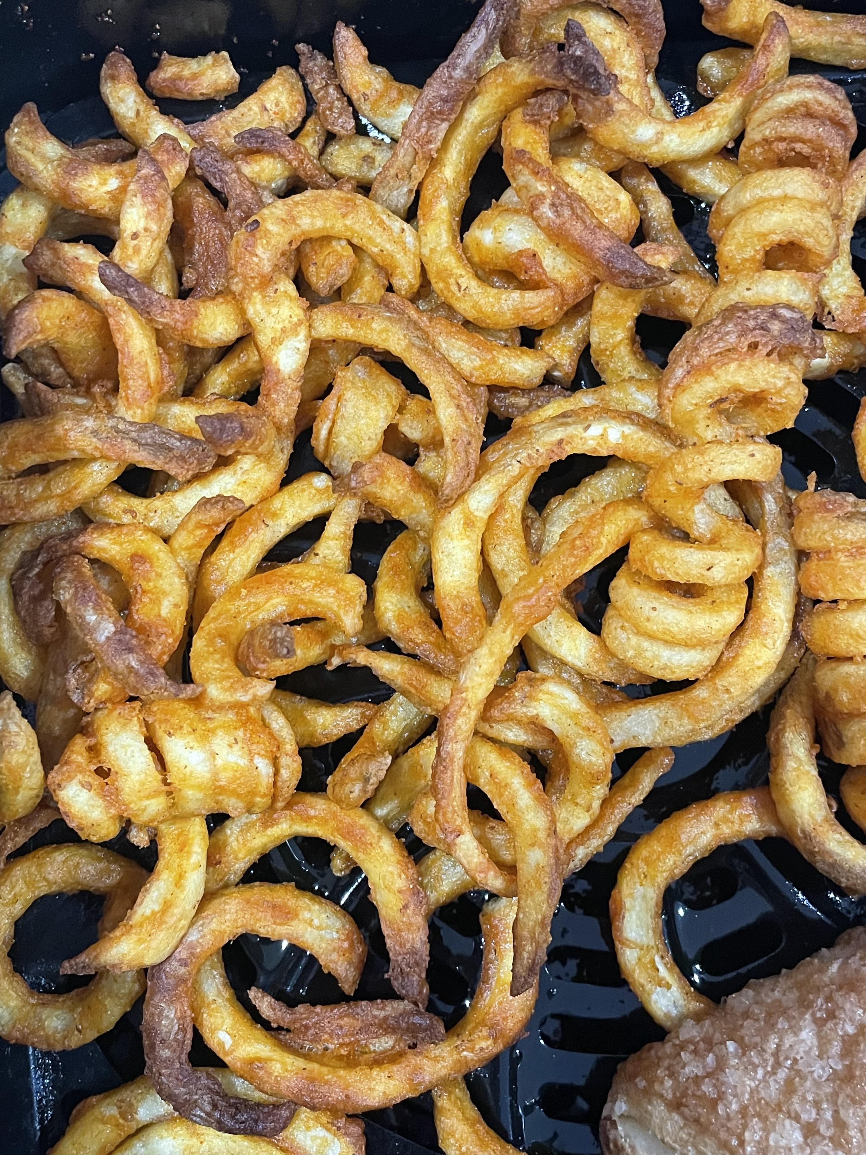 [homemade] Philly Cheesesteak and curly fries | Scrolller