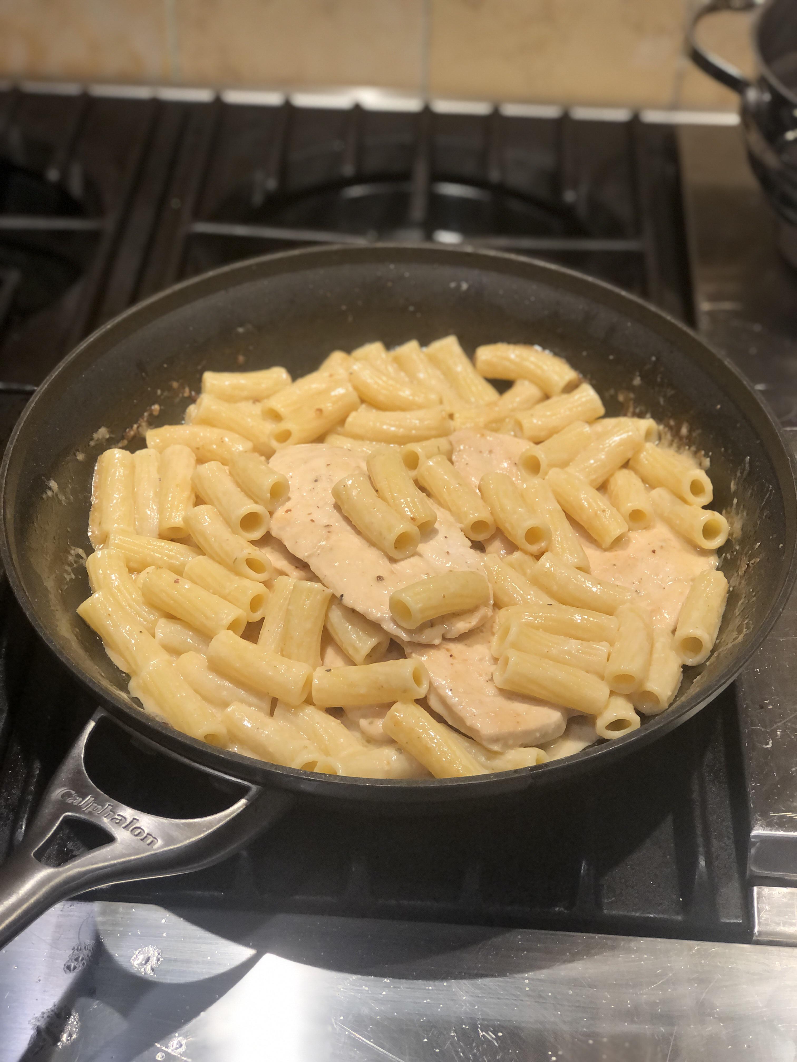 [homemade] Creamy Marsala, onion and garlic garlic chicken with penne pasta. | Scrolller