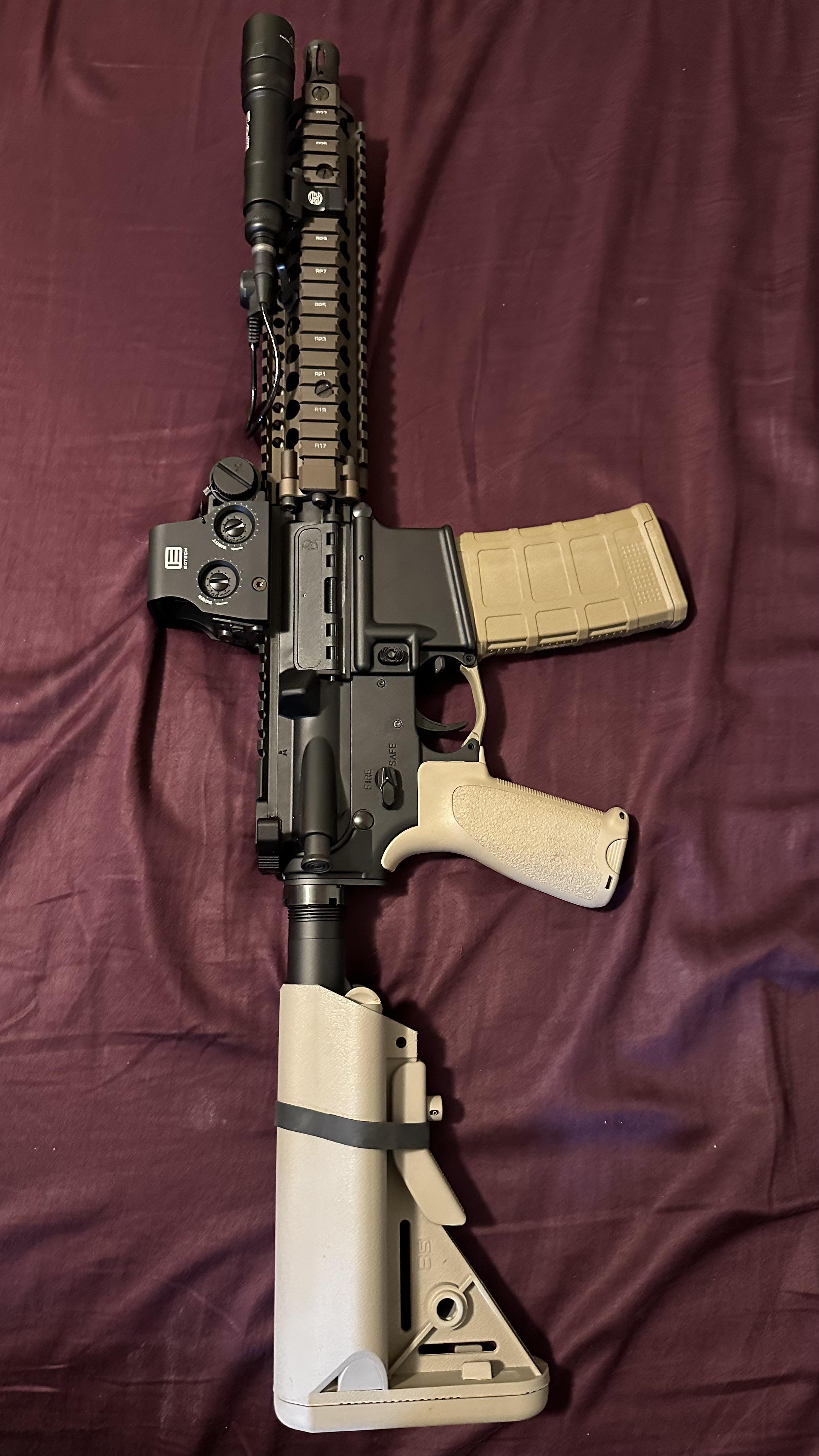 Before and after of my Mk18 | Scrolller