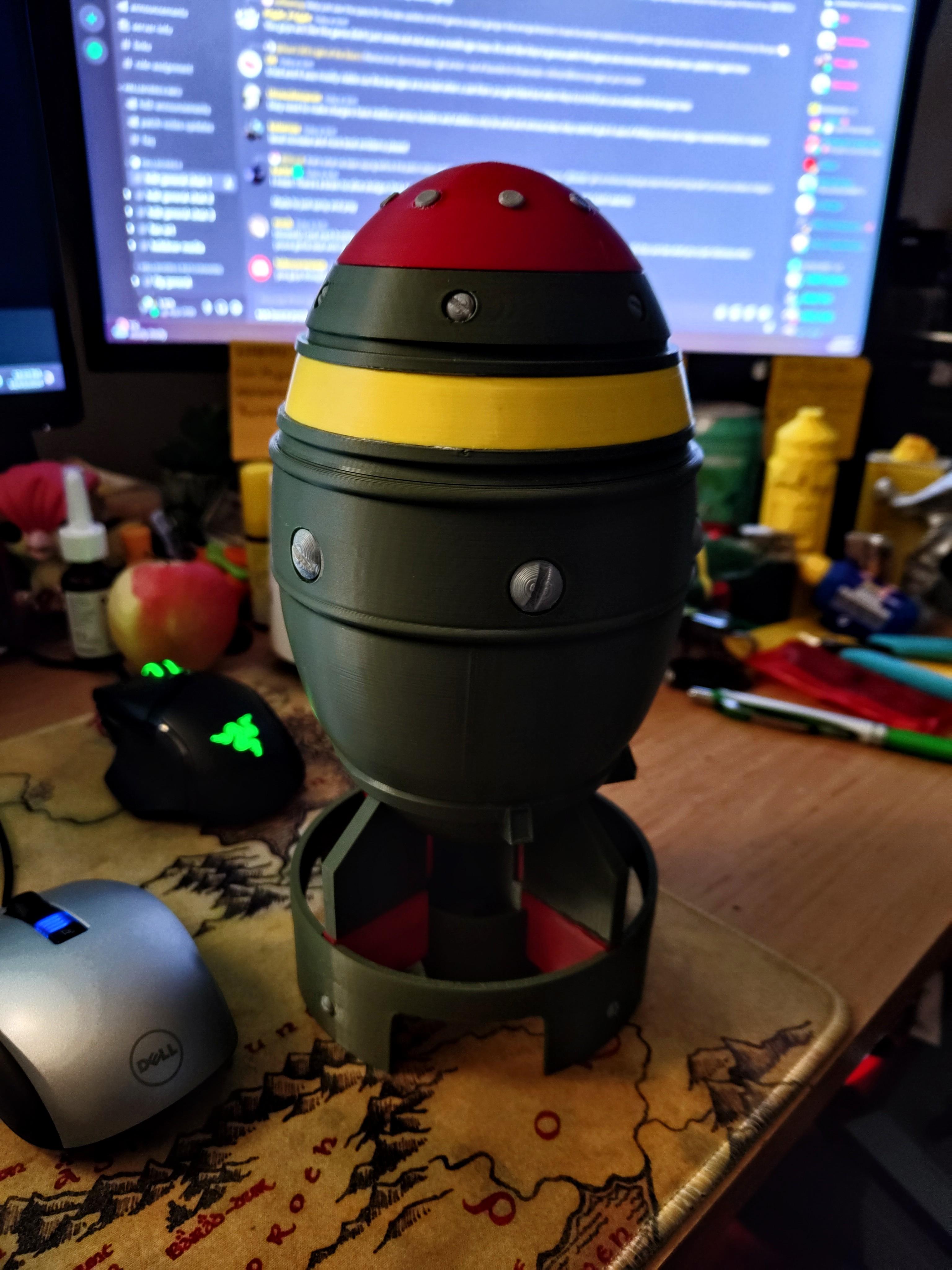 3D printed mini nuke deck box! | Scrolller